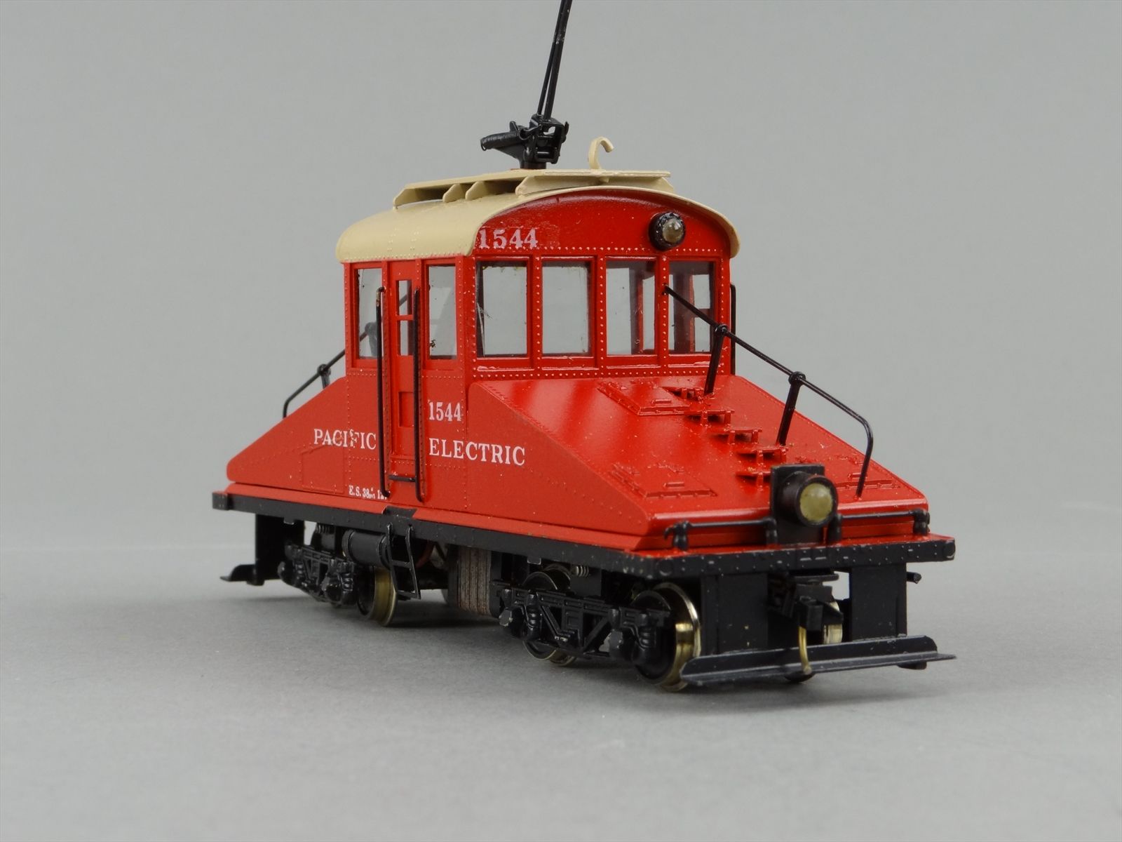 HO Brass Suydam 1544 PE Pacific Electric Electra Steeple Cab Switcher ...