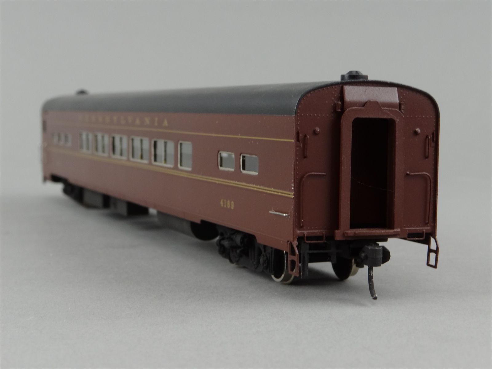 HO Brass Model Train - The P Company PRR P85BR Passenger Coach #4169