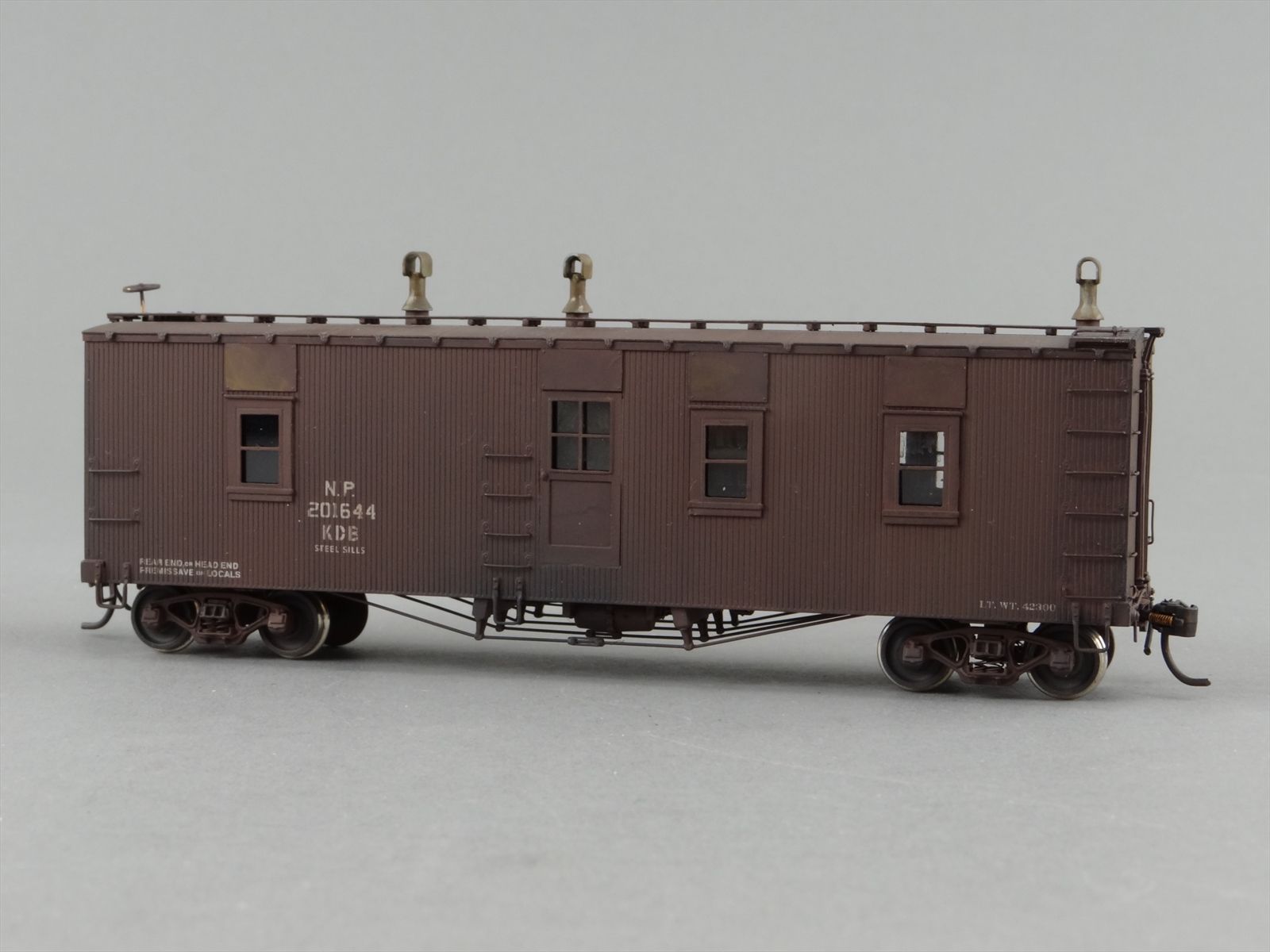 HO Brass W&R Enterprises NP Northern Pacific MOW Work Car Set - Custom ...