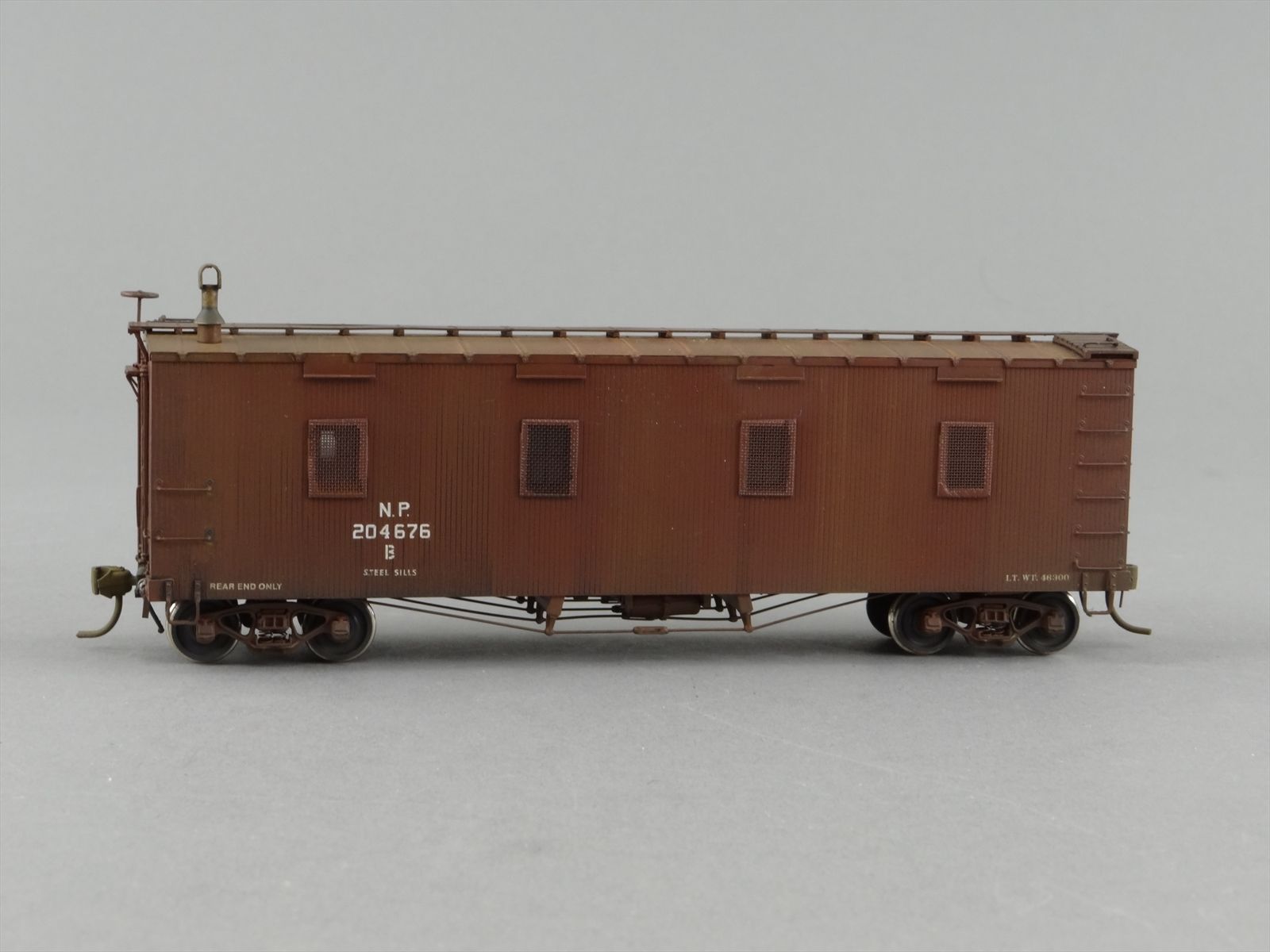 HO Brass W&R Enterprises NP Northern Pacific MOW Work Car Set - Custom ...
