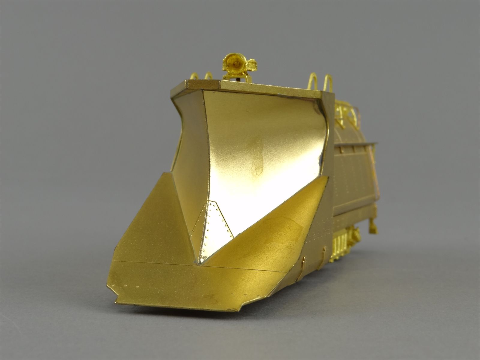HO Brass Model Train - OMI 1384 Overland RI Rock Island Wedge Snow Plow ...