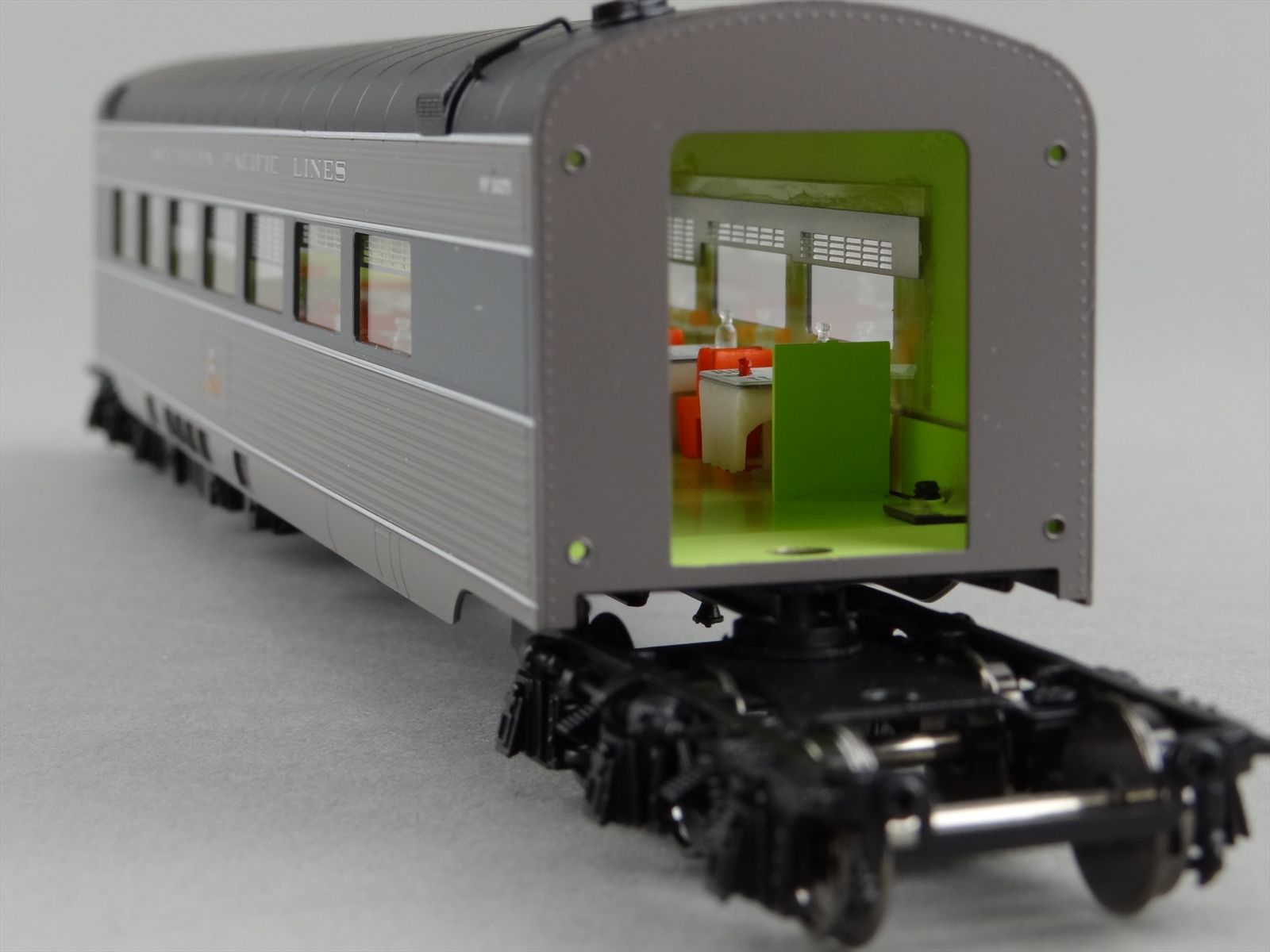 HO Brass Model - TCY 0969.4 Coach Yard SP Lark 3-Unit Articulated Club ...