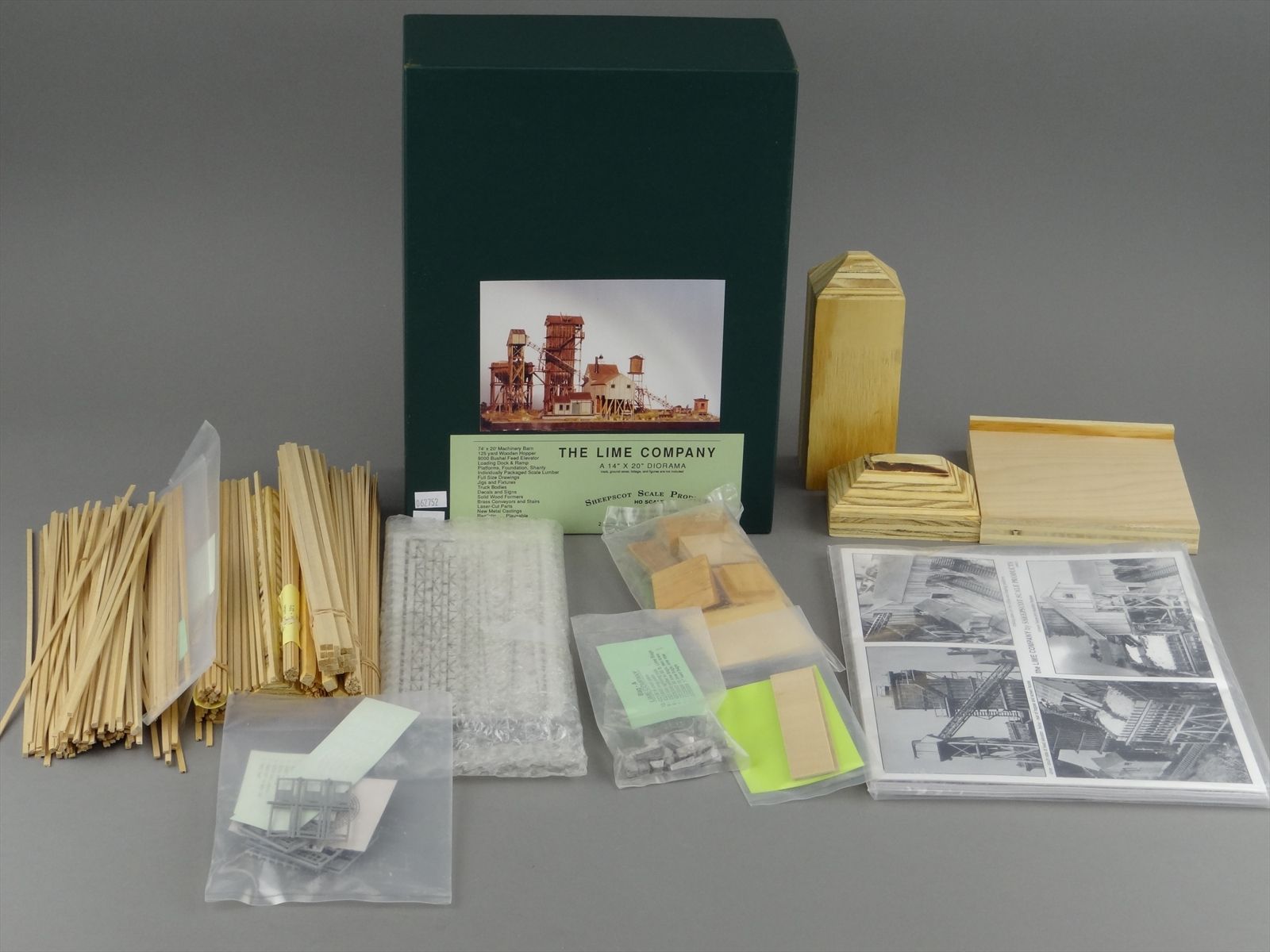 HO Scale Craftsman Kit - Sheepscot Scale Products #1070 - The Lime Company