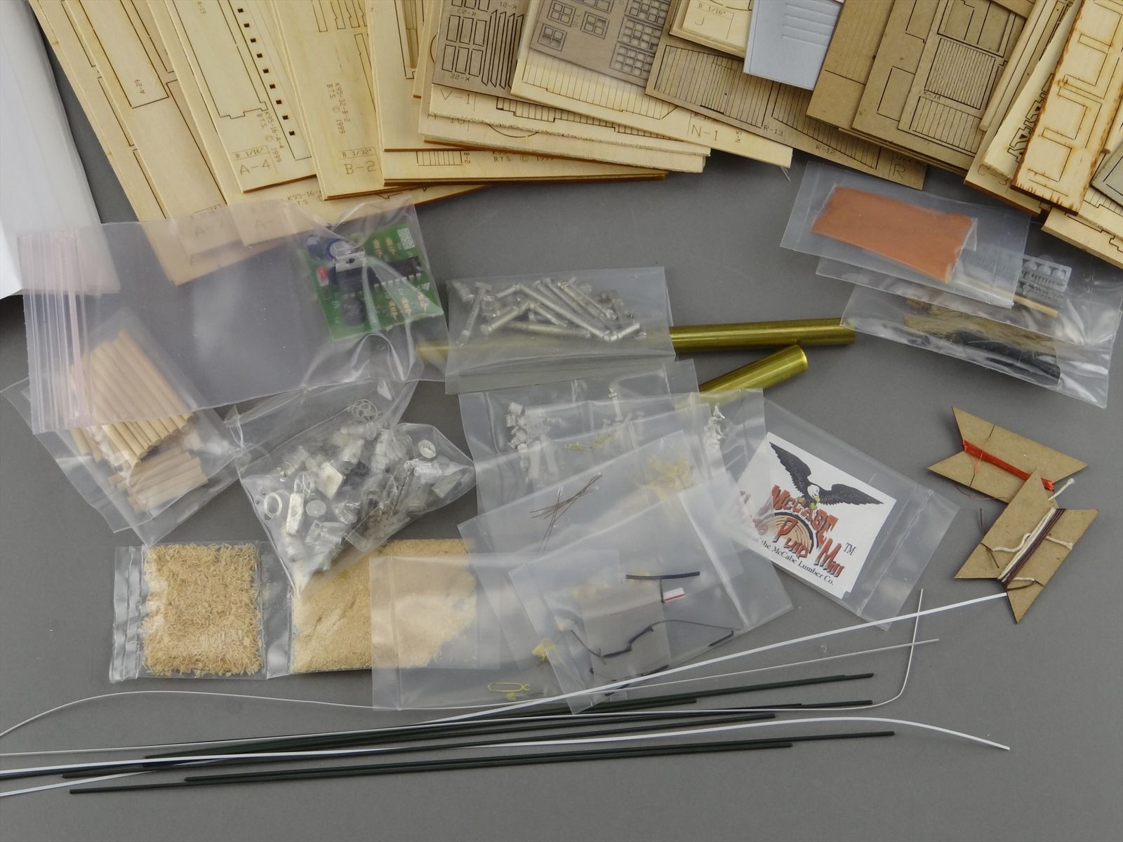 HO Scale BTS Master Creations Craftsman Kit 95 L 253 McCabe Hyde Pulp ...