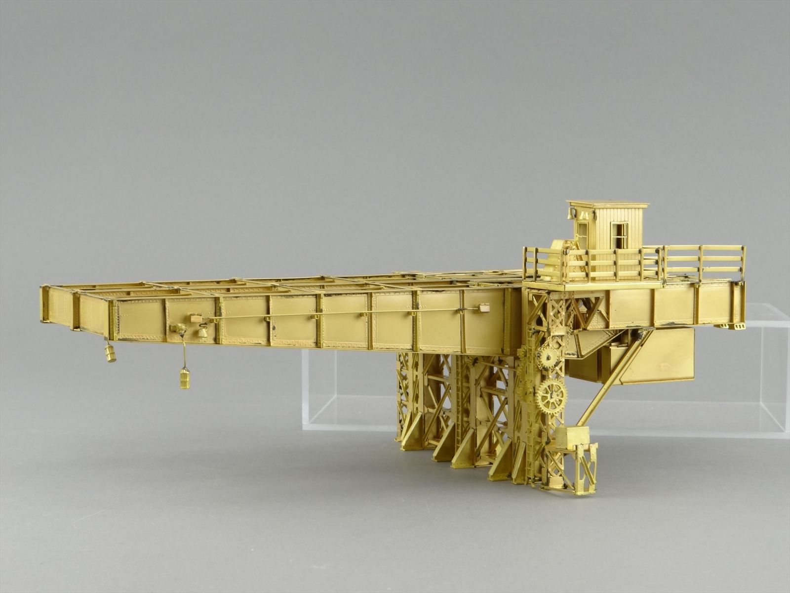HO Brass OMI 3342 Overland Strauss Trunnion Bascule Lift Bridge ...