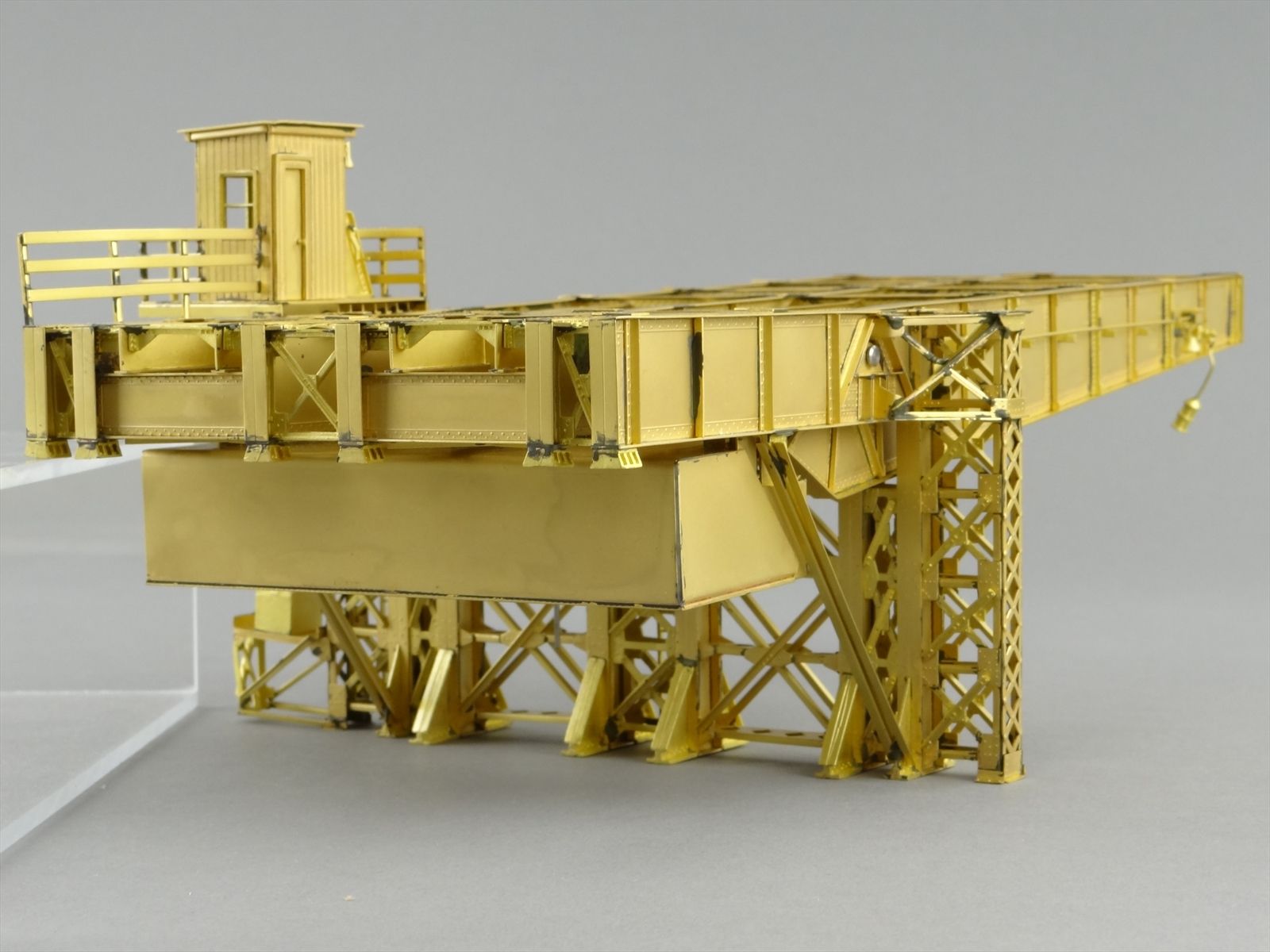 HO Brass OMI 3342 Overland Strauss Trunnion Bascule Lift Bridge ...