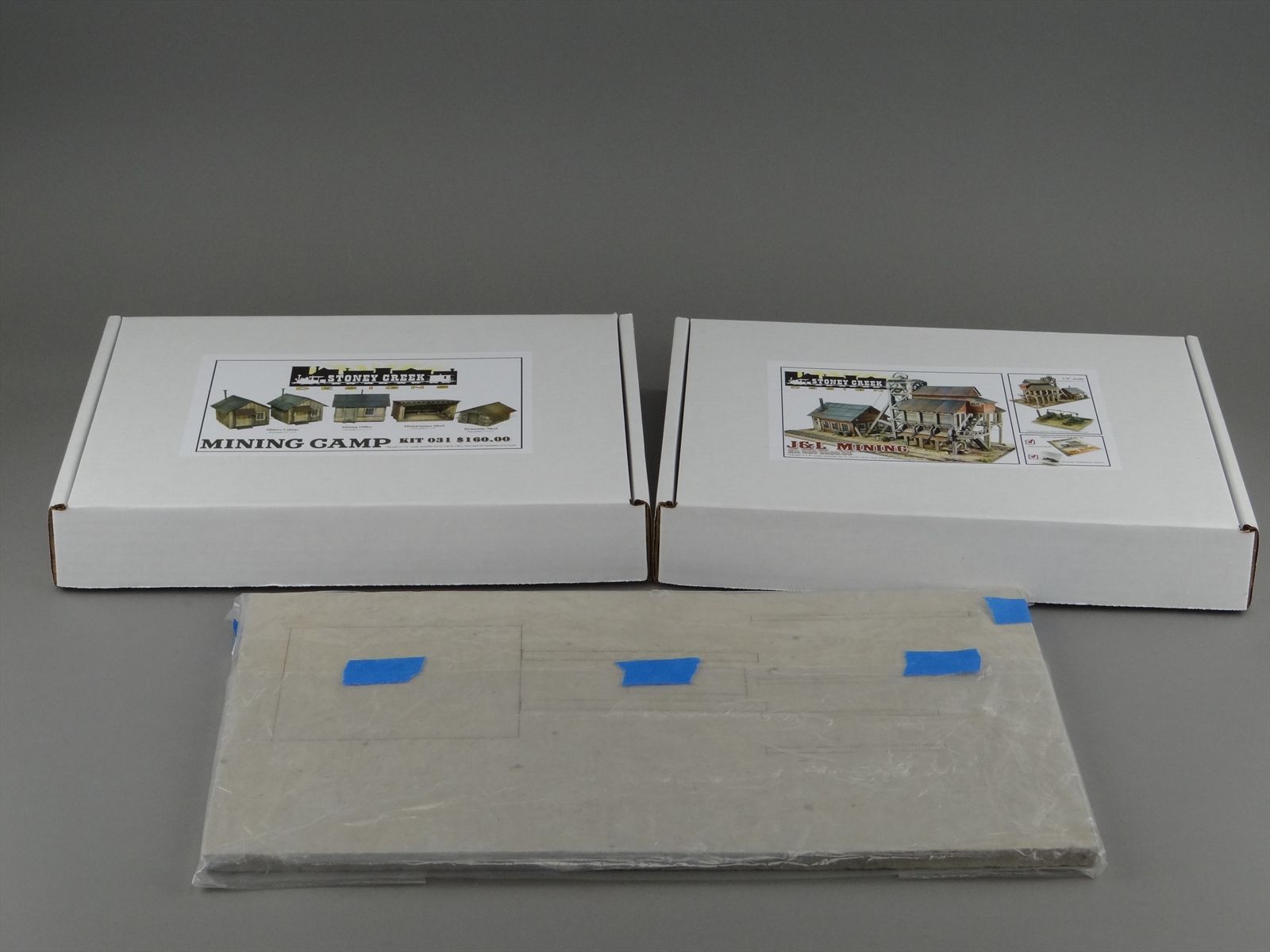 1/4" Scale O / On3 Stoney Creek Designs Craftsman Kit 030 / 031 SET - J ...