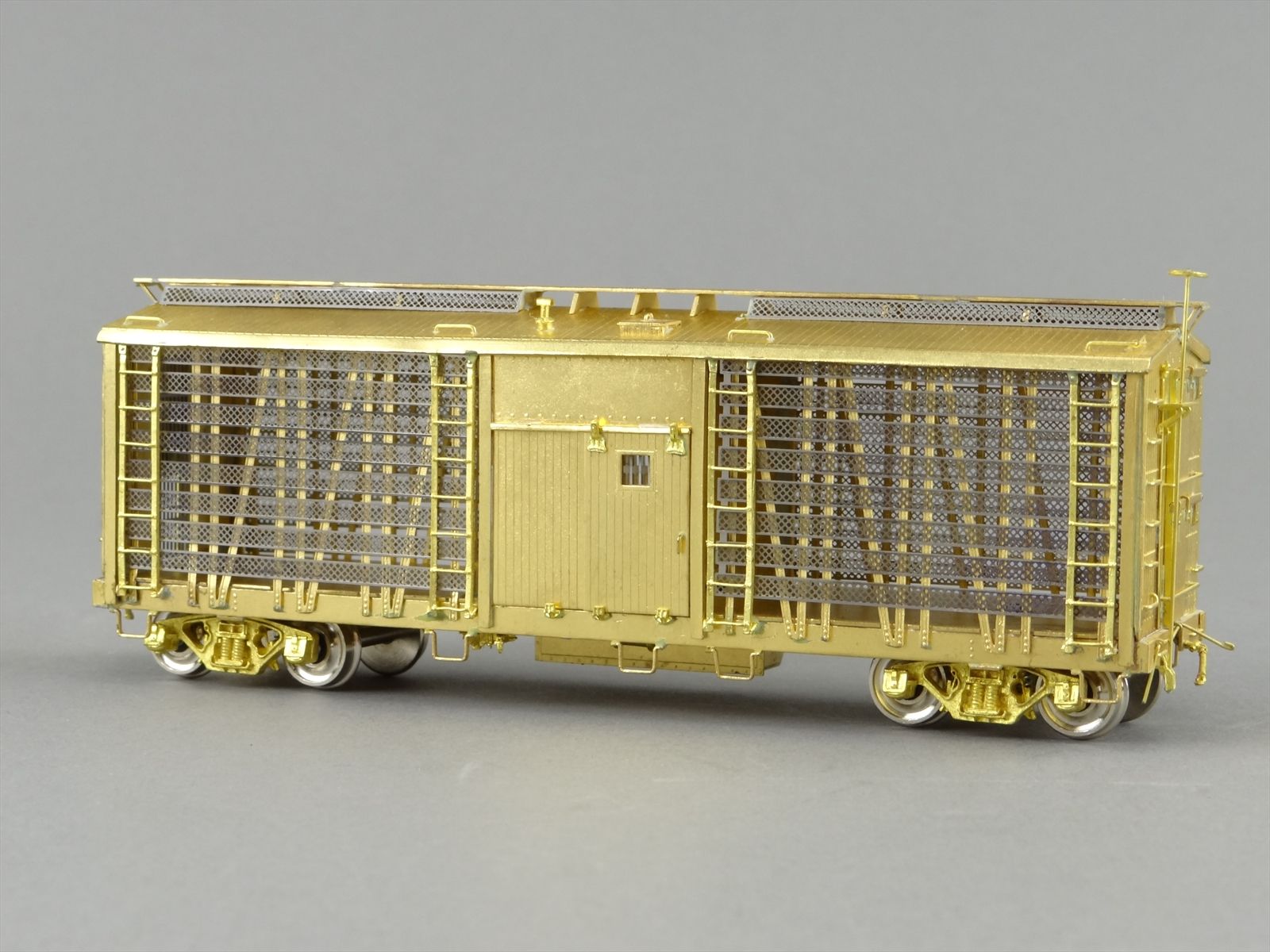 HO Brass Model Train - OMI 1388 Overland Palace Poultry Car 1920-1950 Era