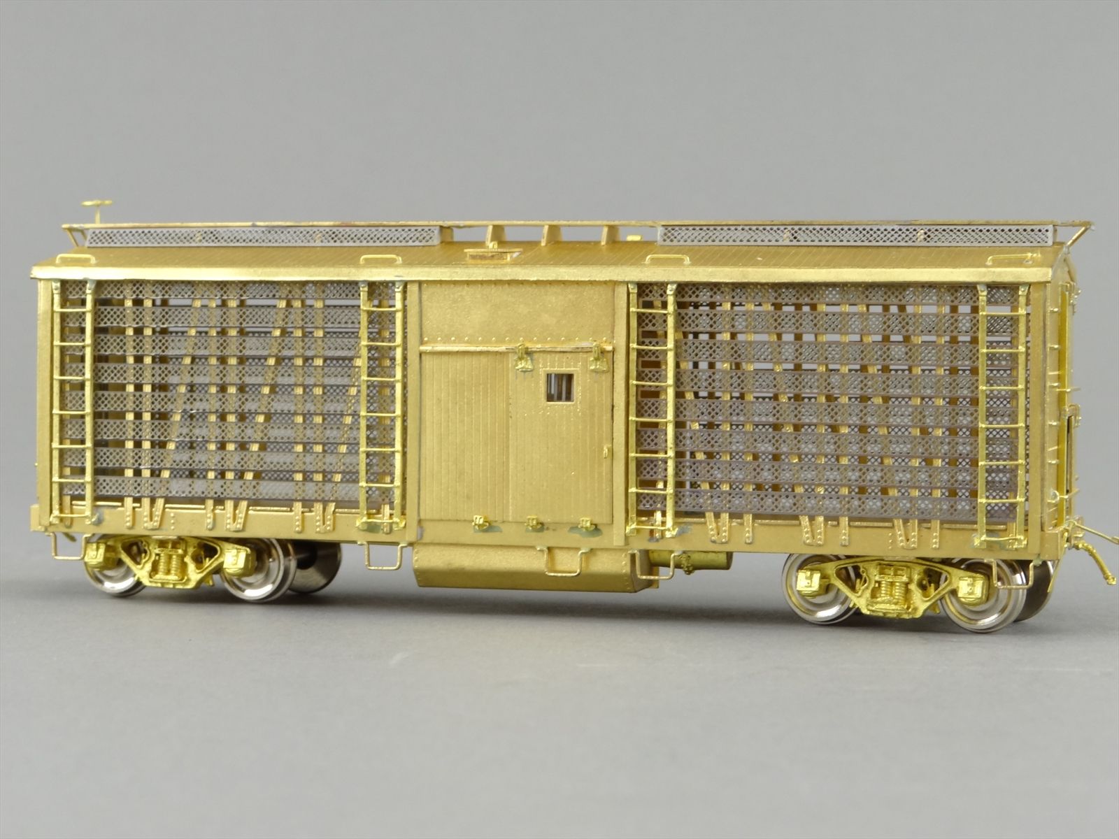 HO Brass Model Train - OMI 1388 Overland Palace Poultry Car 1920-1950 Era