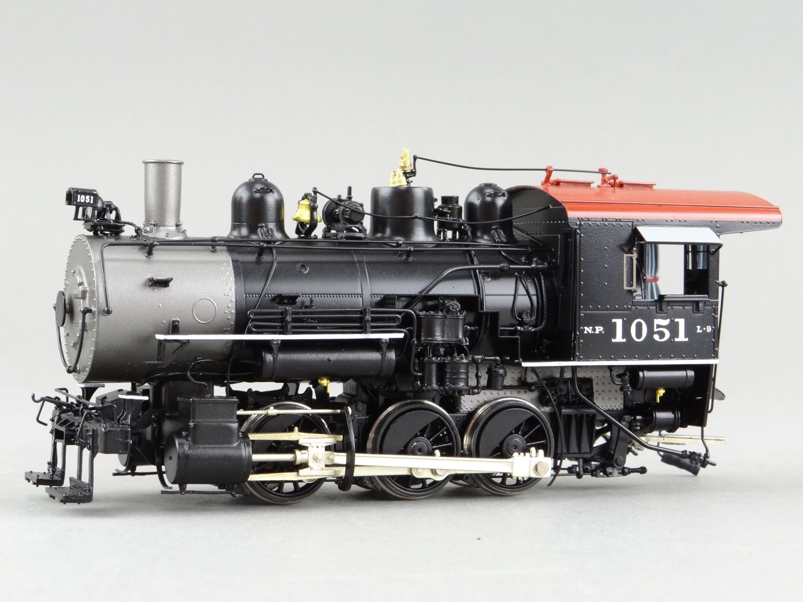 HO Brass Model Train - W&R NP Northern Pacific 0-6-0 L-9 #1051 - Coal ...