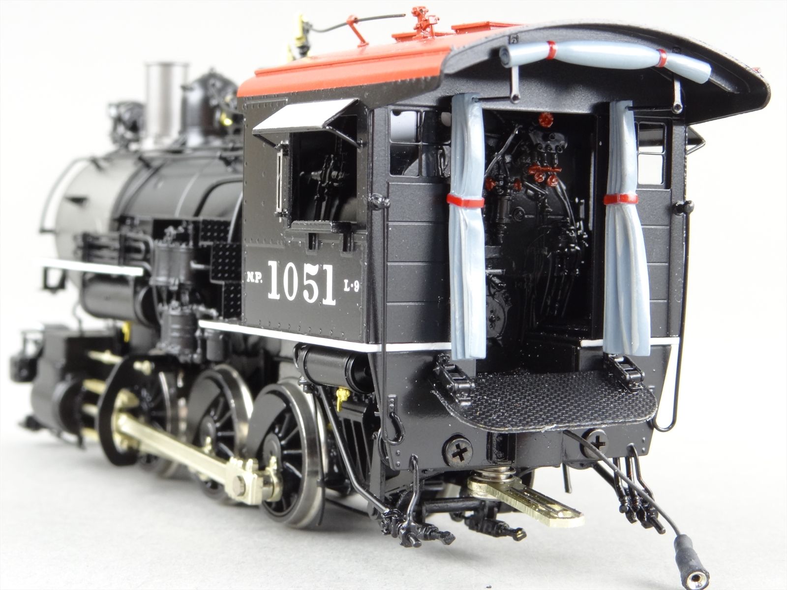 HO Brass Model Train - W&R NP Northern Pacific 0-6-0 L-9 #1051 - Coal ...