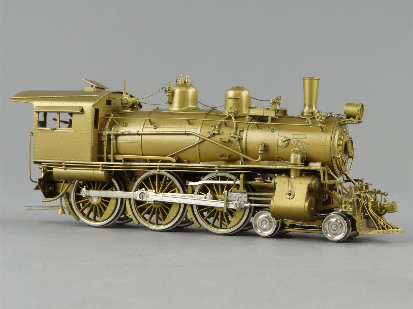 HO Brass Model Train - Hallmark ATSF Santa Fe 4-6-0 #468 Class - Unpainted