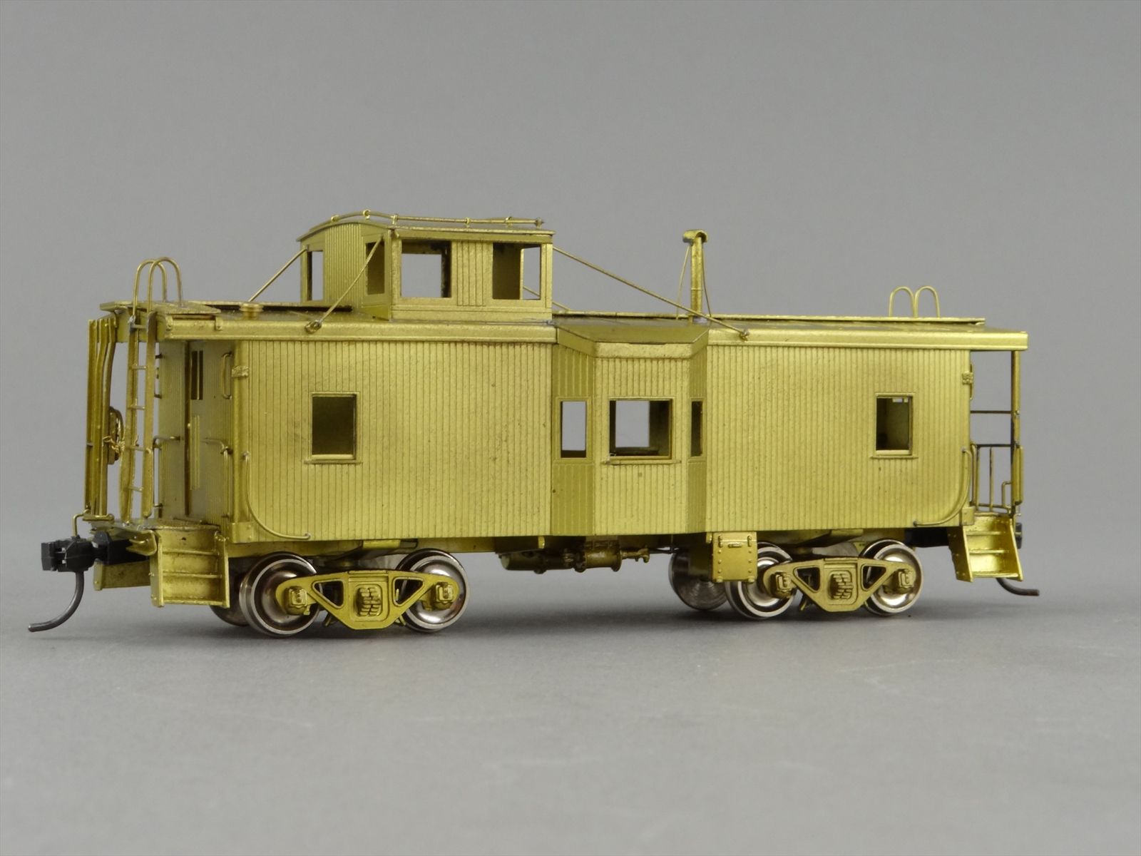 HO Brass Model - OMI 1139 Overland MP MoPac Bay Window Caboose - Unpainted