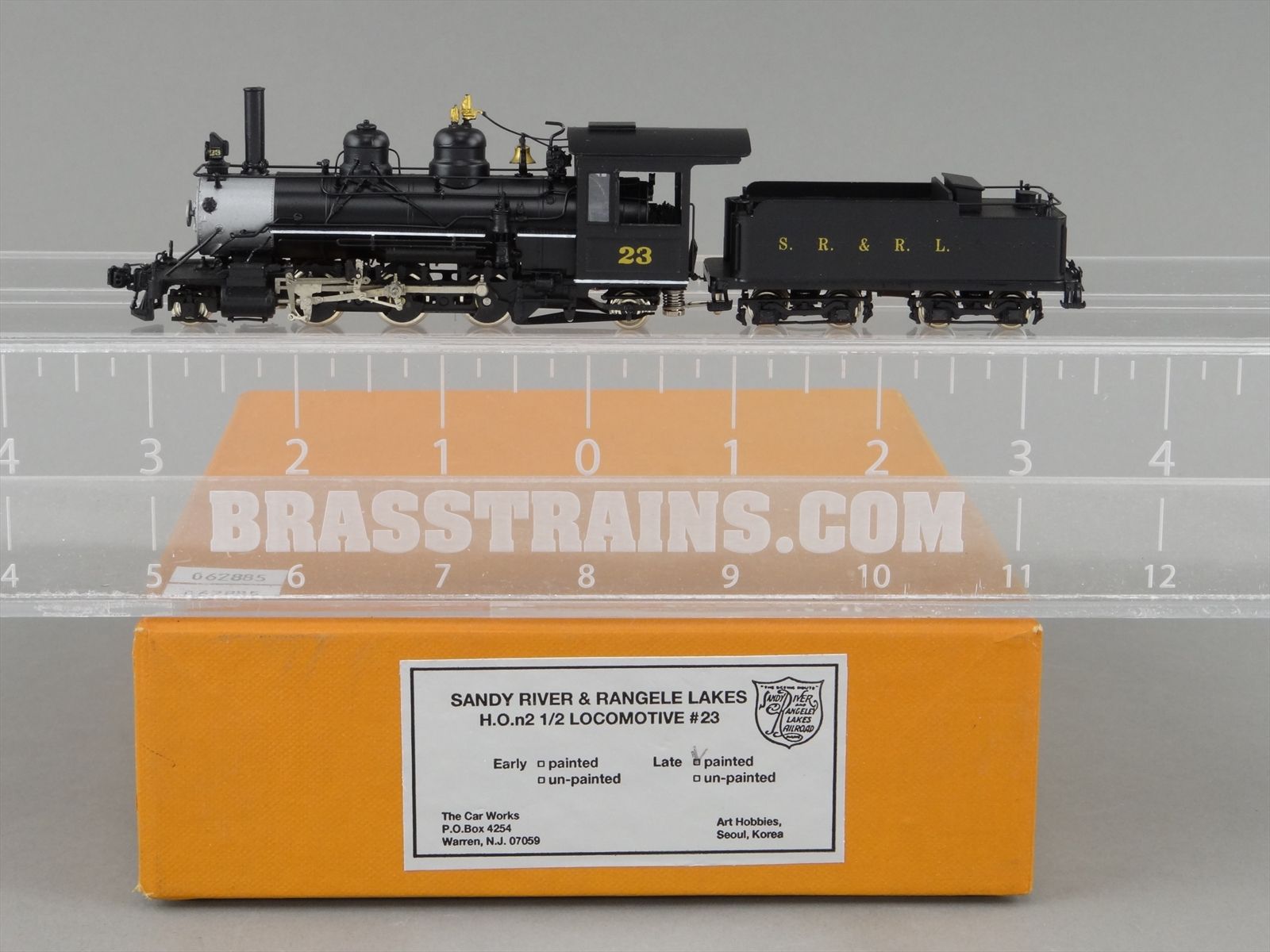 HOn2-1/2 Brass Model Train - Narrow Gauge TCW The Car Works - Sandy ...