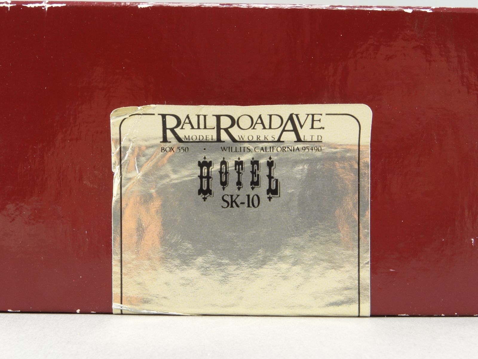 HO Craftsman Kit - Railroad Ave - SK-10 Hotel Kit
