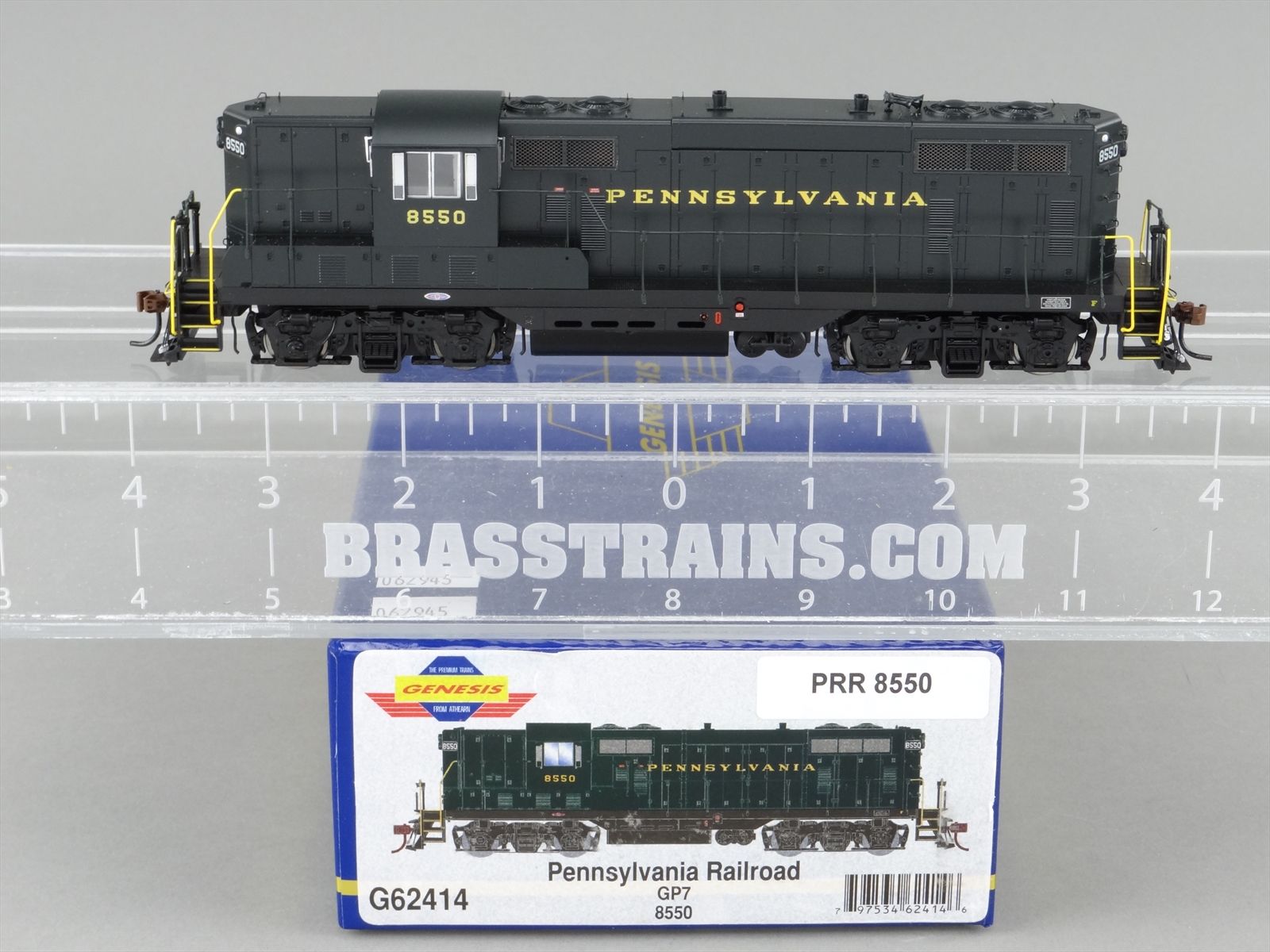 HO Scale Athearn Genesis G62414 PRR Pennsylvania Railroad GP7 Diesel ...
