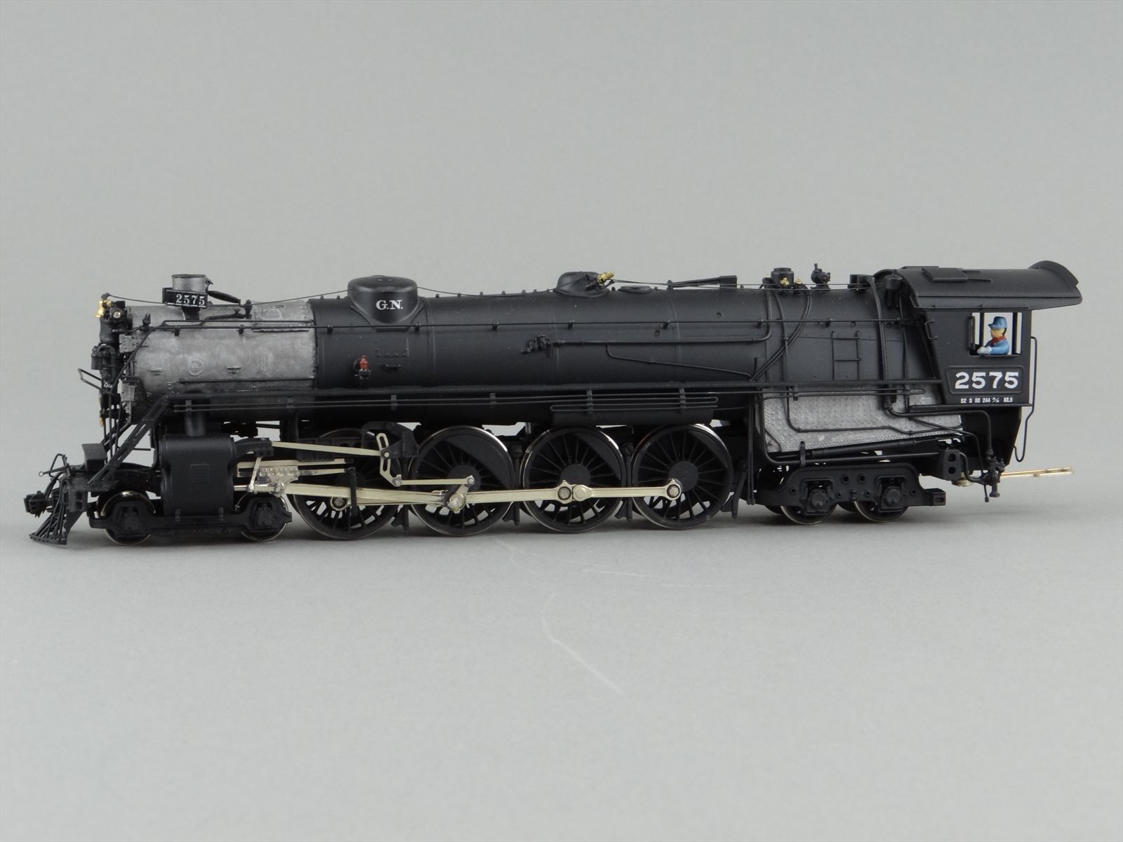 HO Brass Model Train - Oriental GN Great Northern 4-8-4 S-2 Open Cab ...