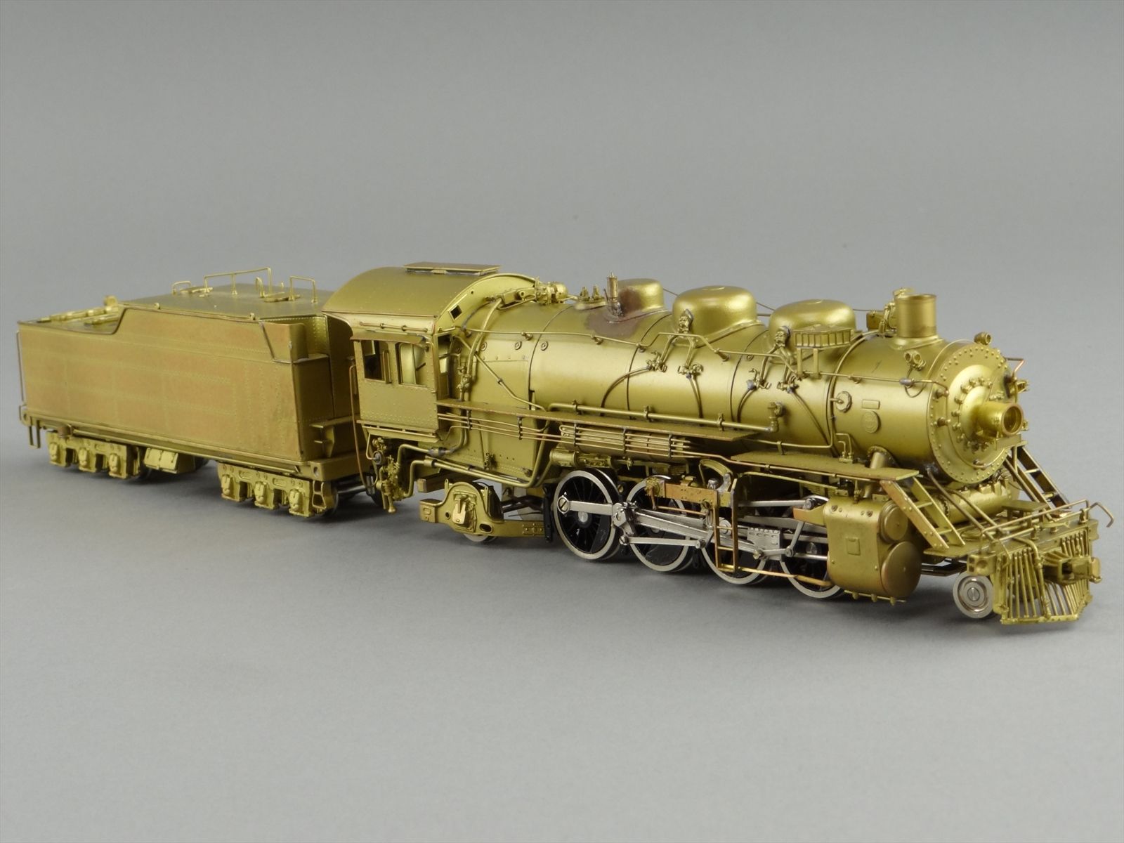 HO Brass Model Train - Sunset Models ATSF Santa Fe 4000 Class 2-8-2