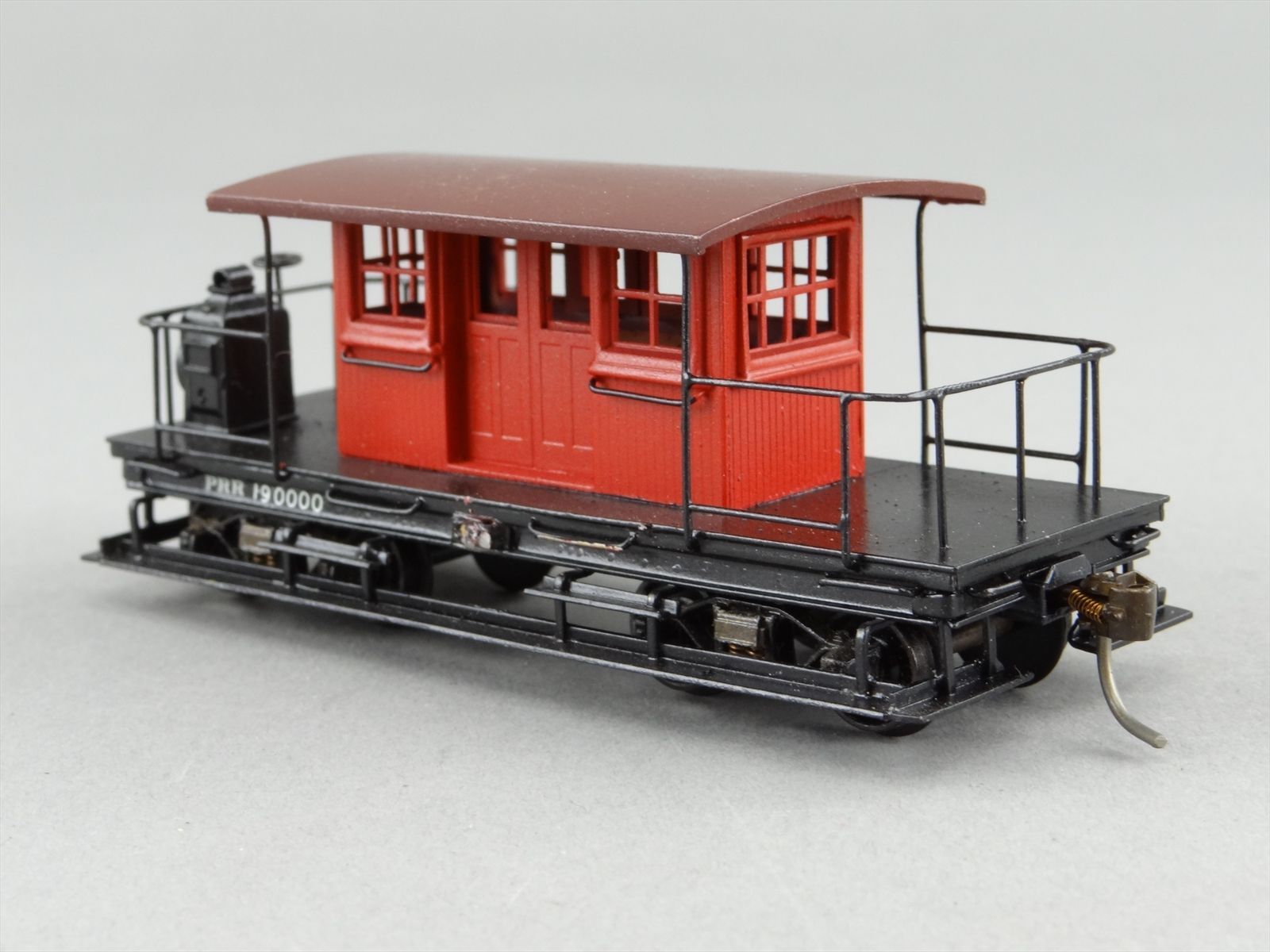 HO Brass Model - Custom Brass RS-608 PRR Poling Car - #190000