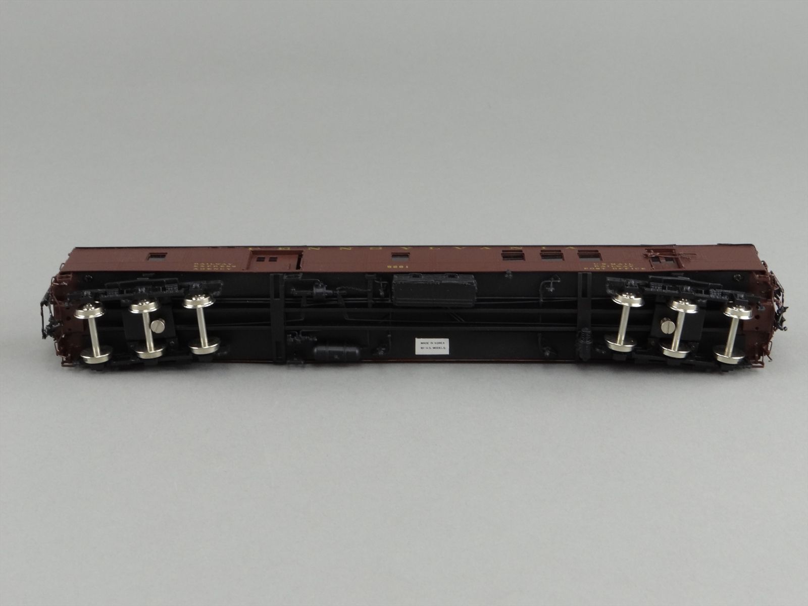 HO Brass PSC 16498-1 Precision Scale PRR Pennsylvania RPO Baggage BM ...