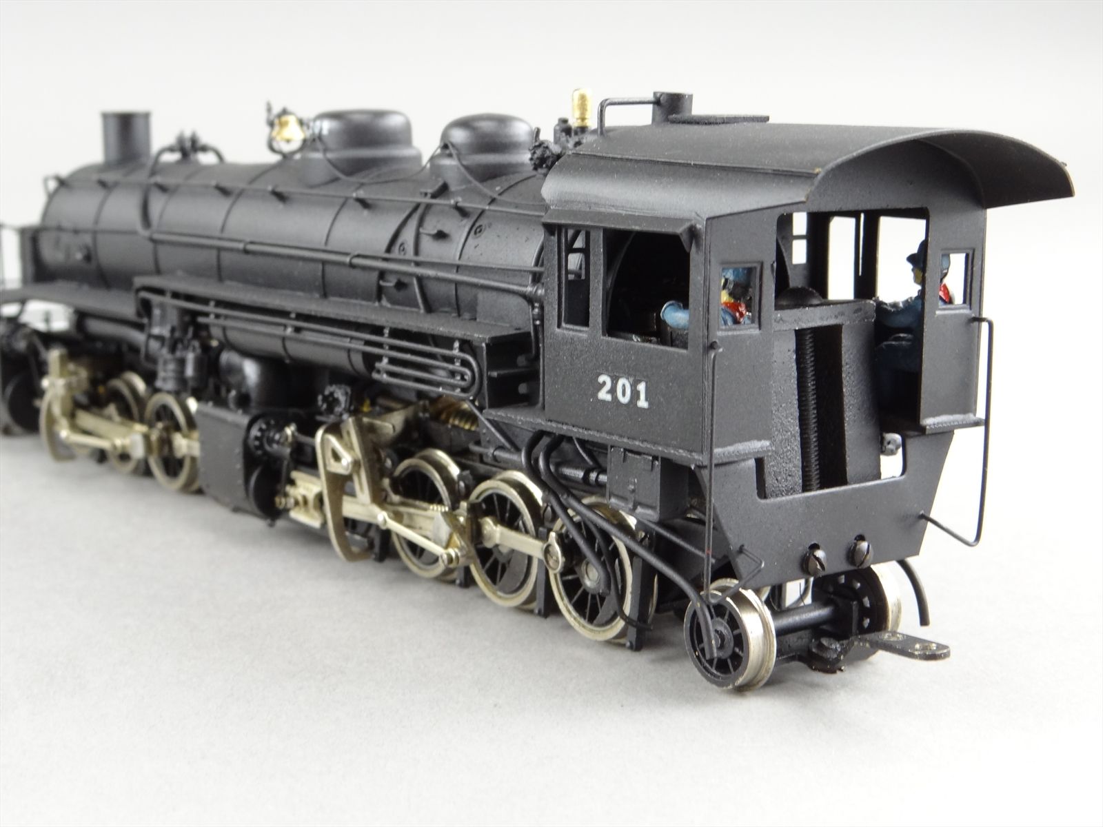 HO Brass Model Train - NWSL Weyerhaeuser Timber Logging 2-8-8-2 #201 ...