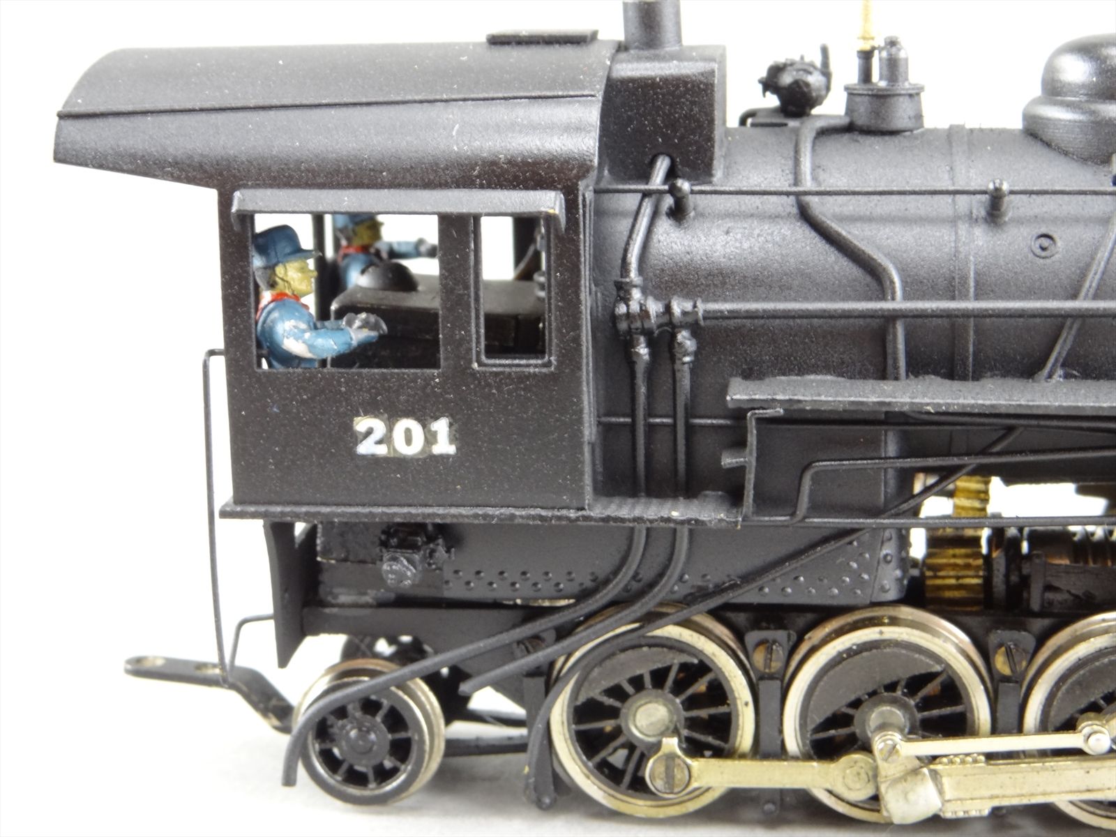 HO Brass Model Train - NWSL Weyerhaeuser Timber Logging 2-8-8-2 #201 ...