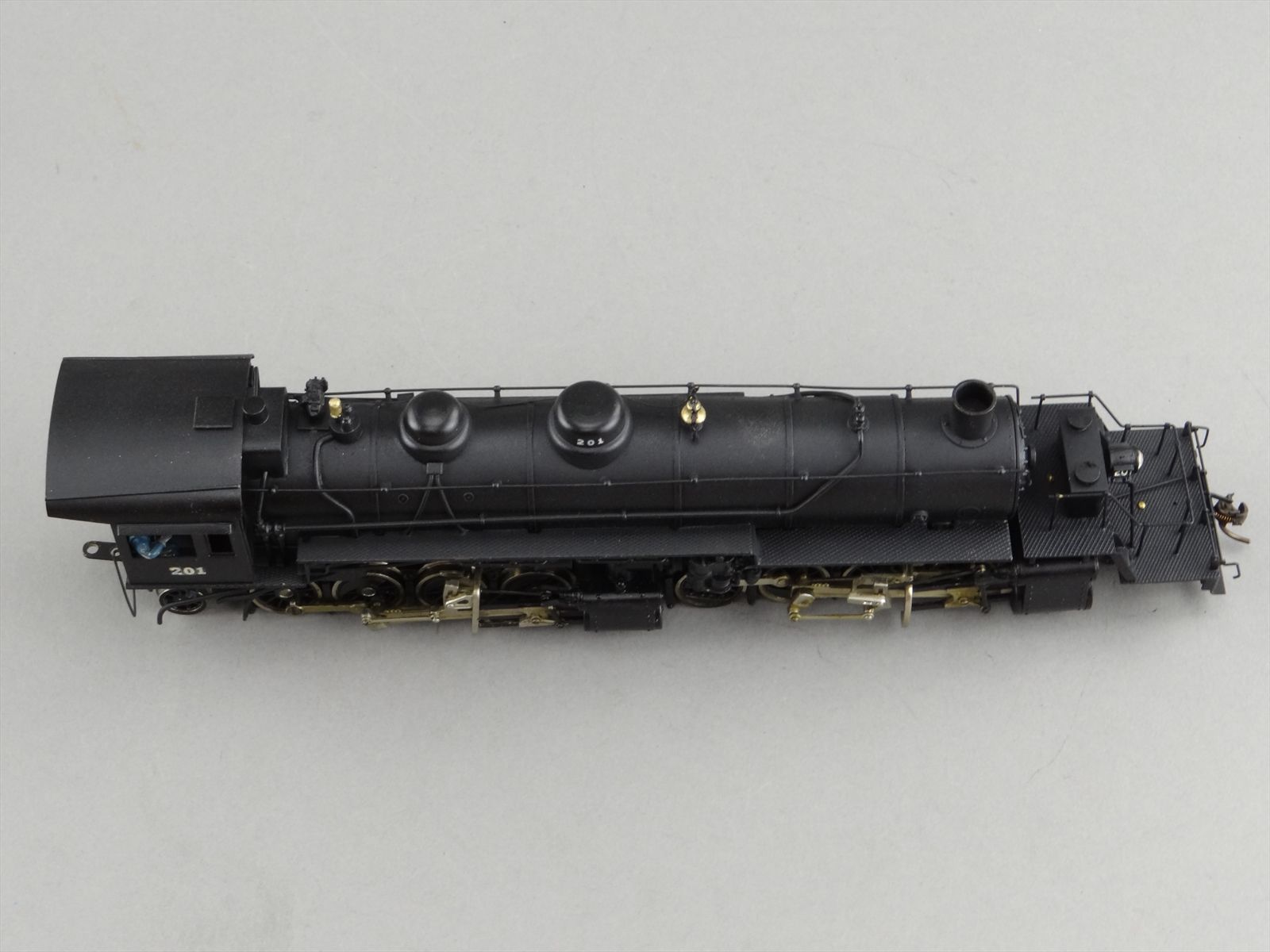 HO Brass Model Train - NWSL Weyerhaeuser Timber Logging 2-8-8-2 #201 ...