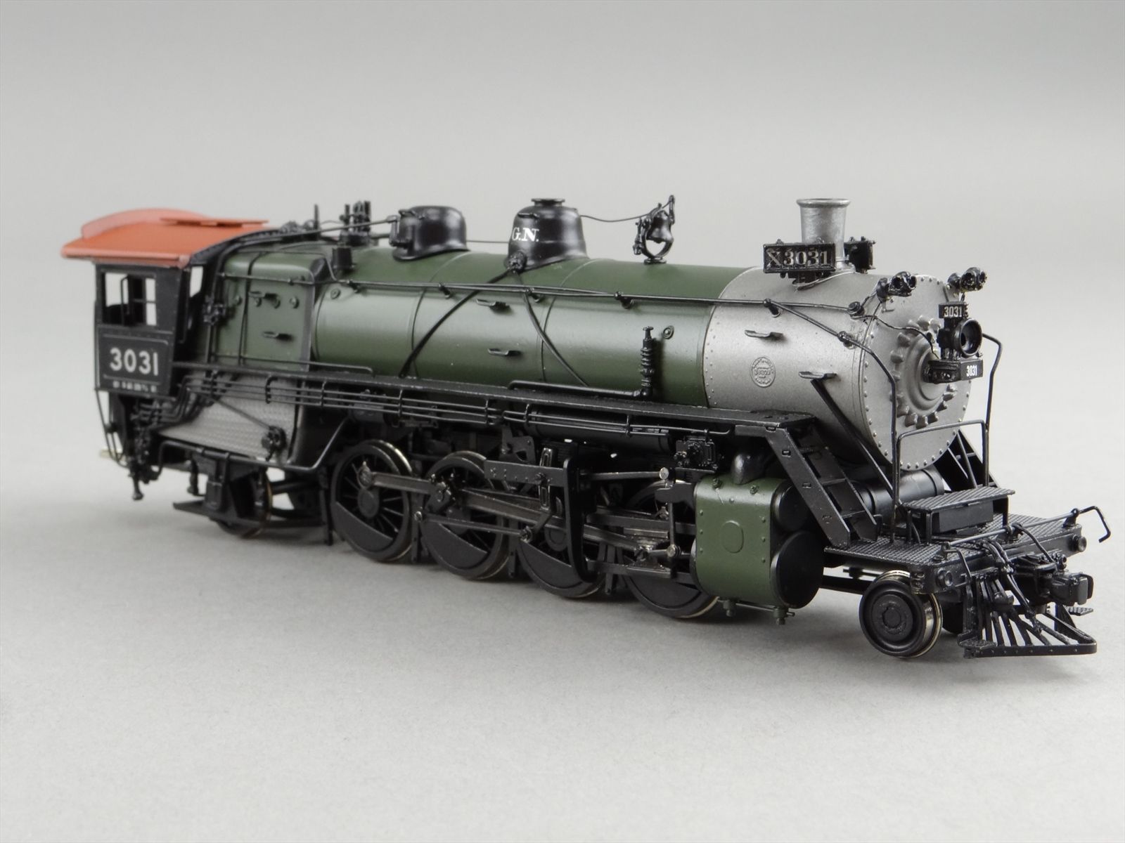 HO Brass Sunset Models GN Great Northern 2-8-2 O-1 #3031 Glacier Park ...