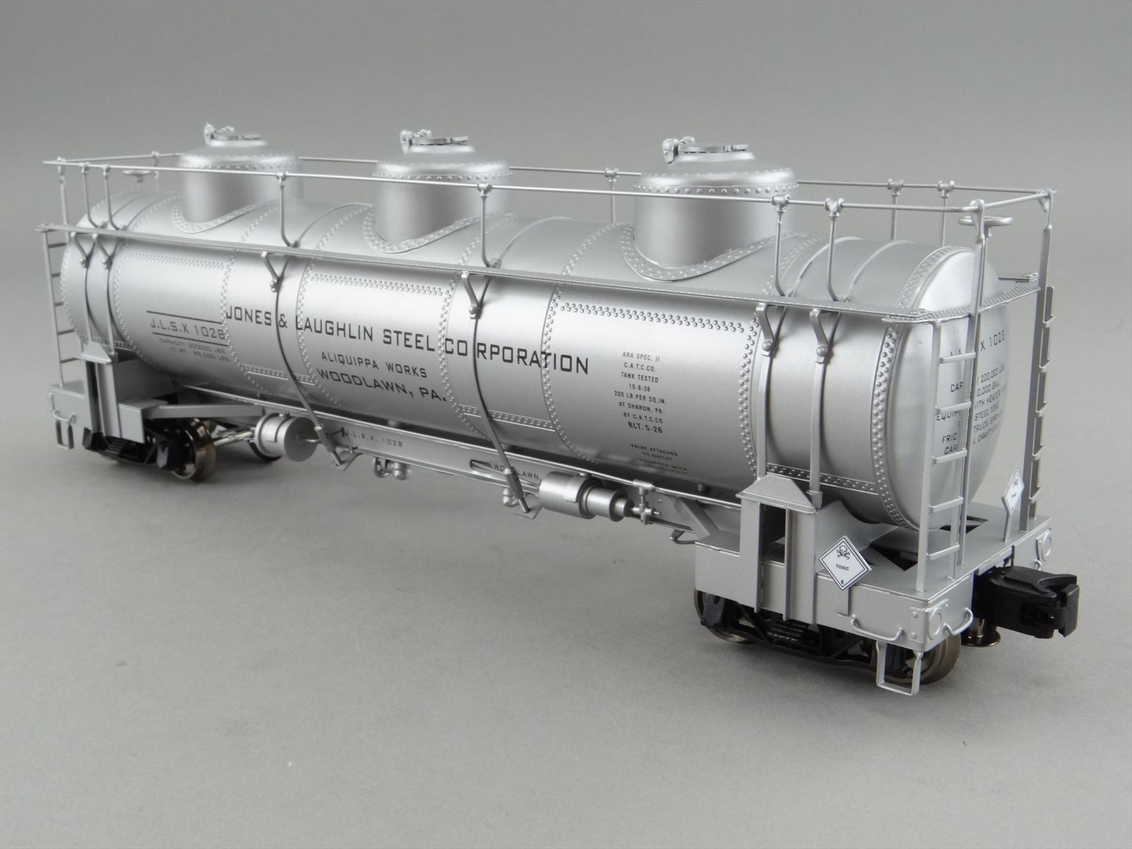 O Scale 3-Rail Brass - Sunset Models 3rd Rail J&L Jones & Laughlin ...