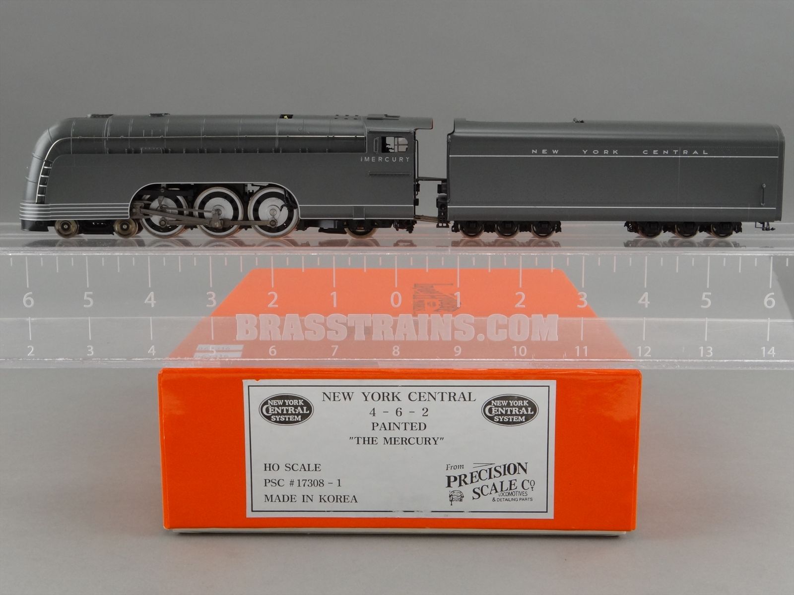 HO Brass PSC 17308-1 Precision Scael NYC New York Central 4-6-2 The ...