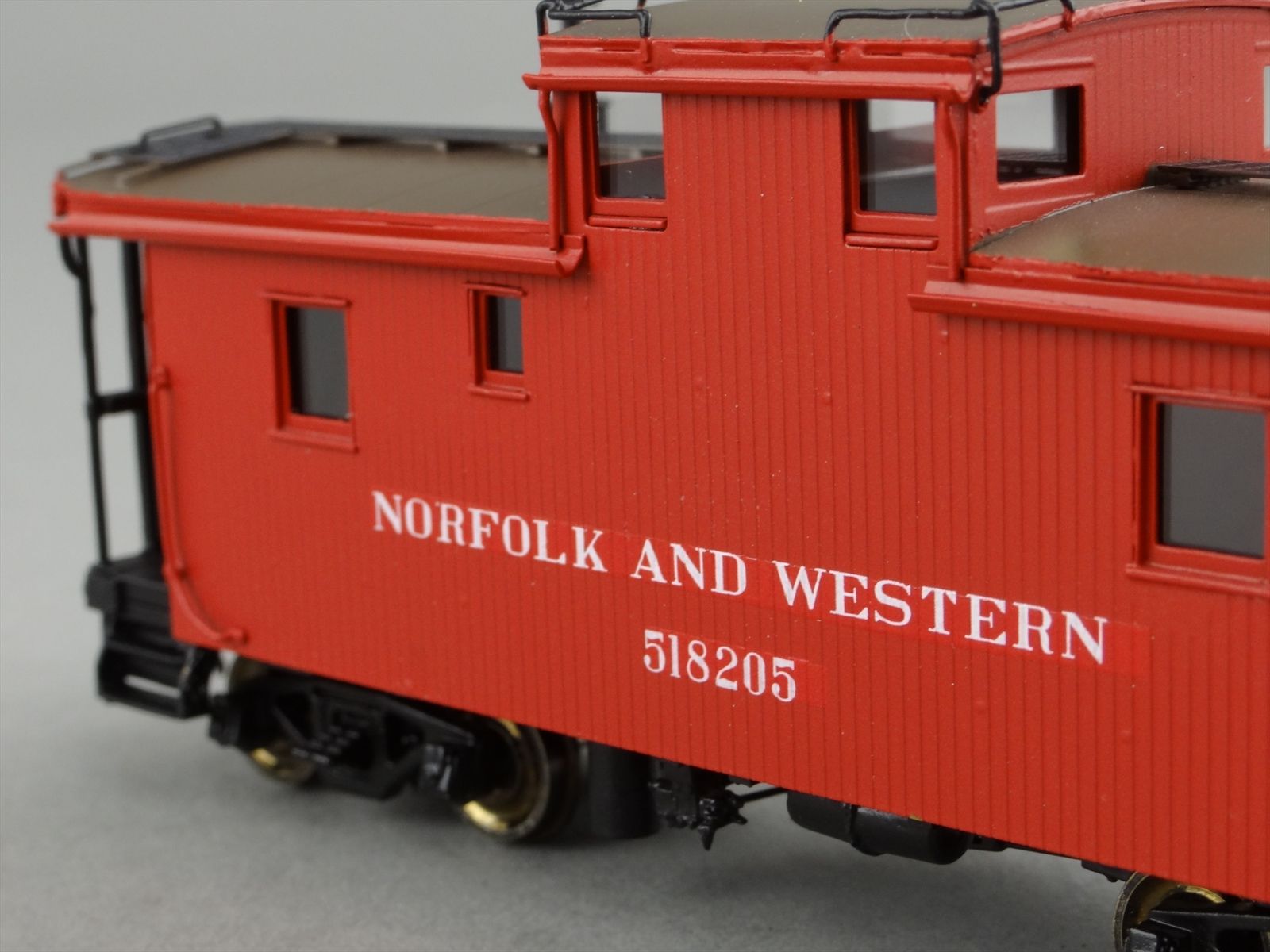 HO Brass Model Train - DP Division Point N&W Norfolk & Western CF Wood ...