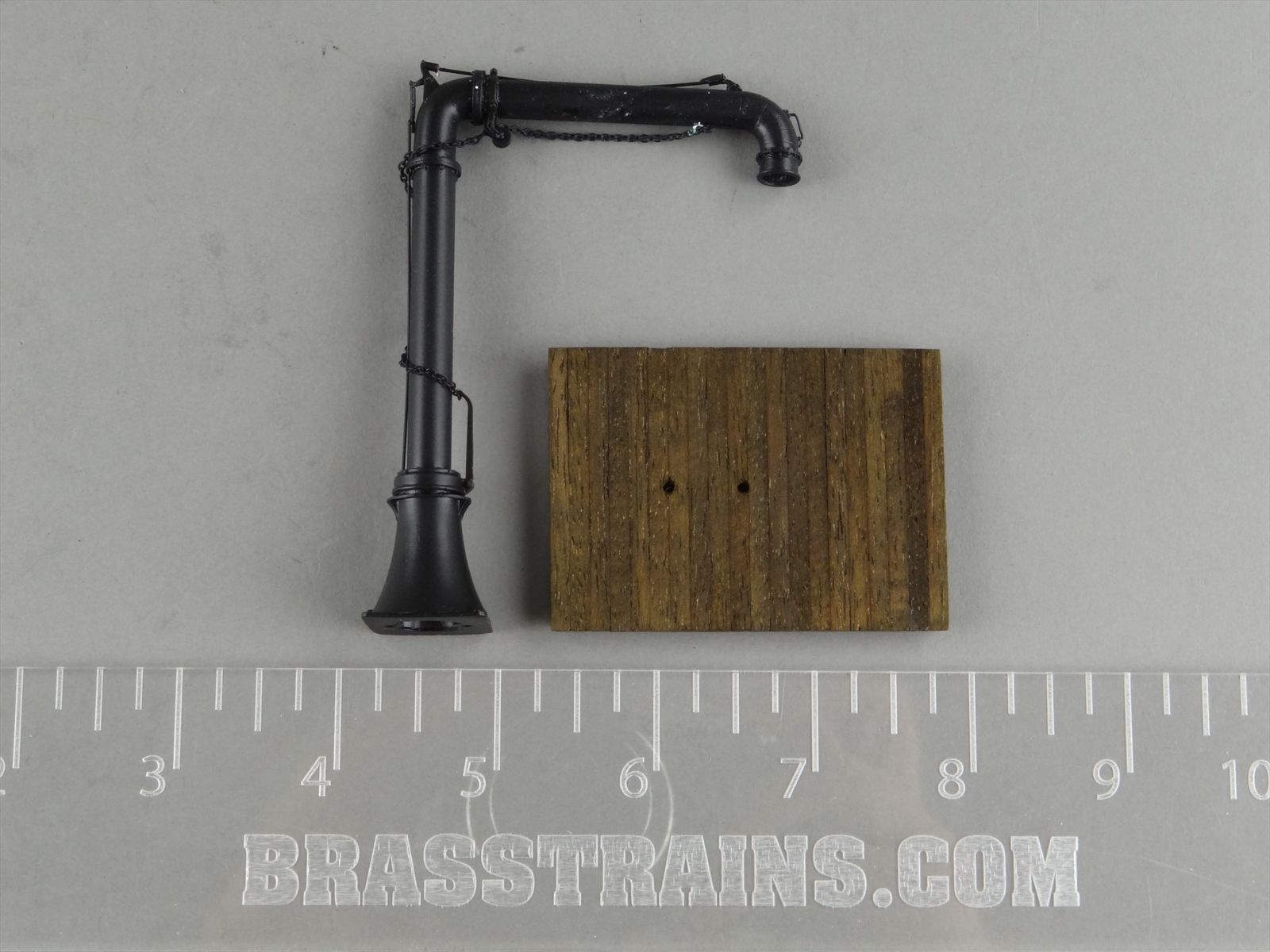 O Brass Keystone Model Works Gulland Stand Pipe - Factory Painted