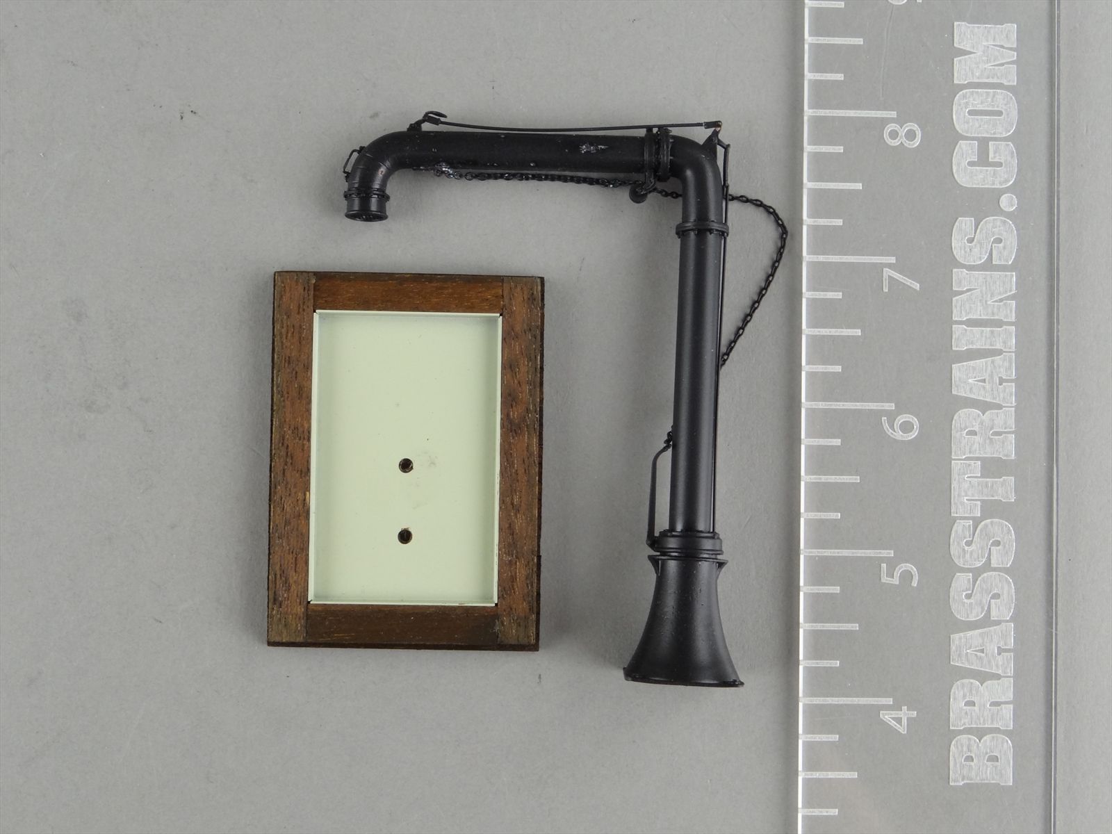 O Brass Keystone Model Works Gulland Stand Pipe - Factory Painted