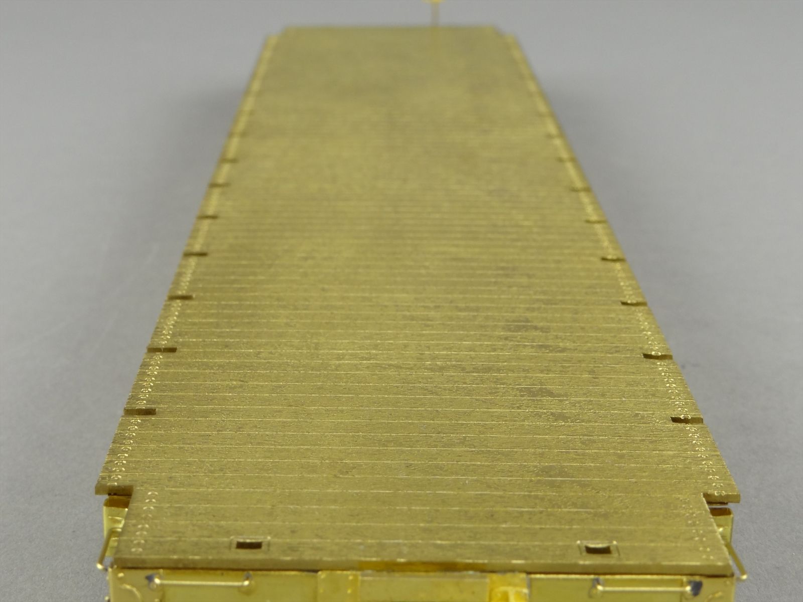 O Scale Brass Pacific Limited PL-3200 NKP 50 Ton Flat Car - Less Trucks ...
