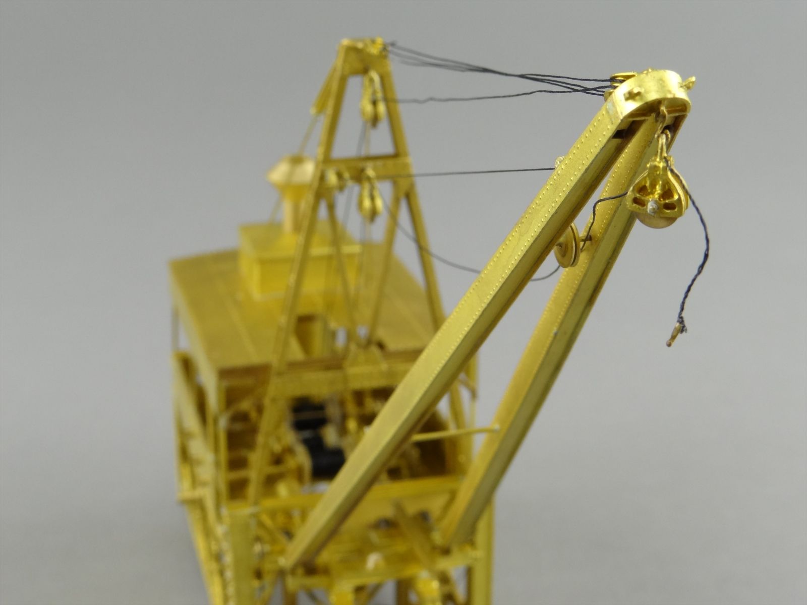 HO Brass Logging - OMI 3041 Overland Models McGiffert Log Loader