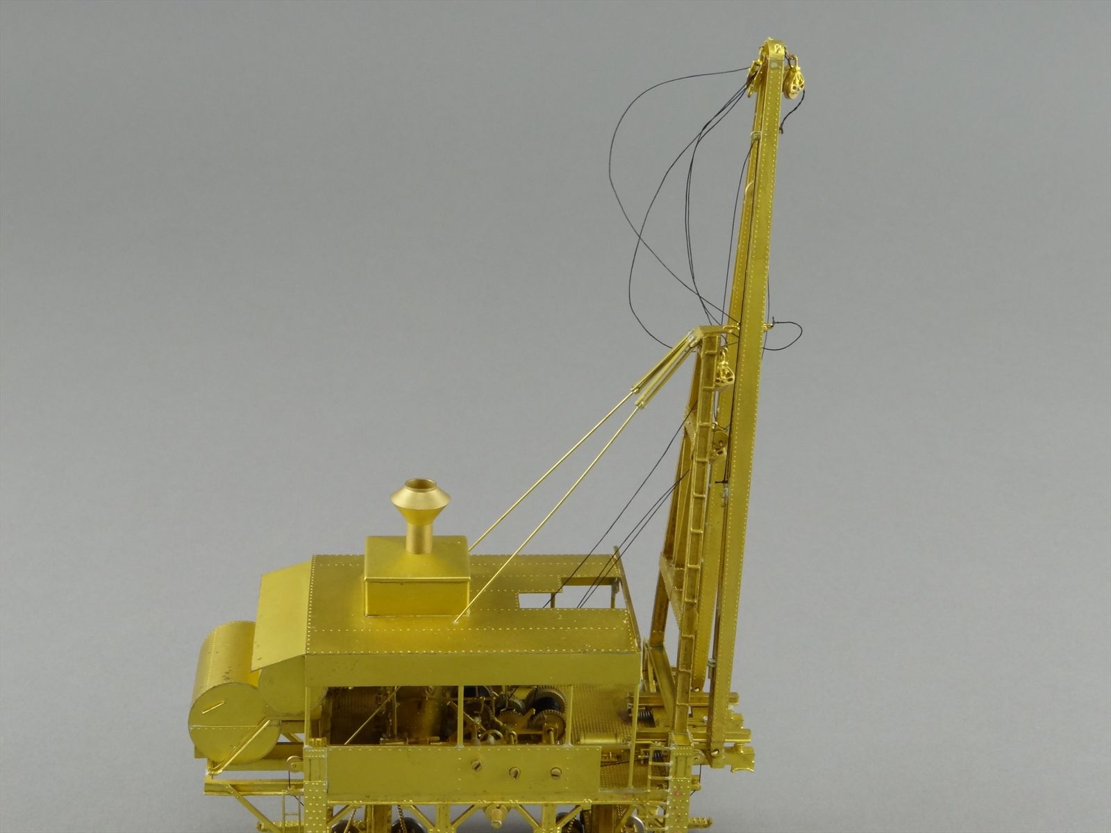 HO Brass Logging - OMI 3041 Overland Models McGiffert Log Loader