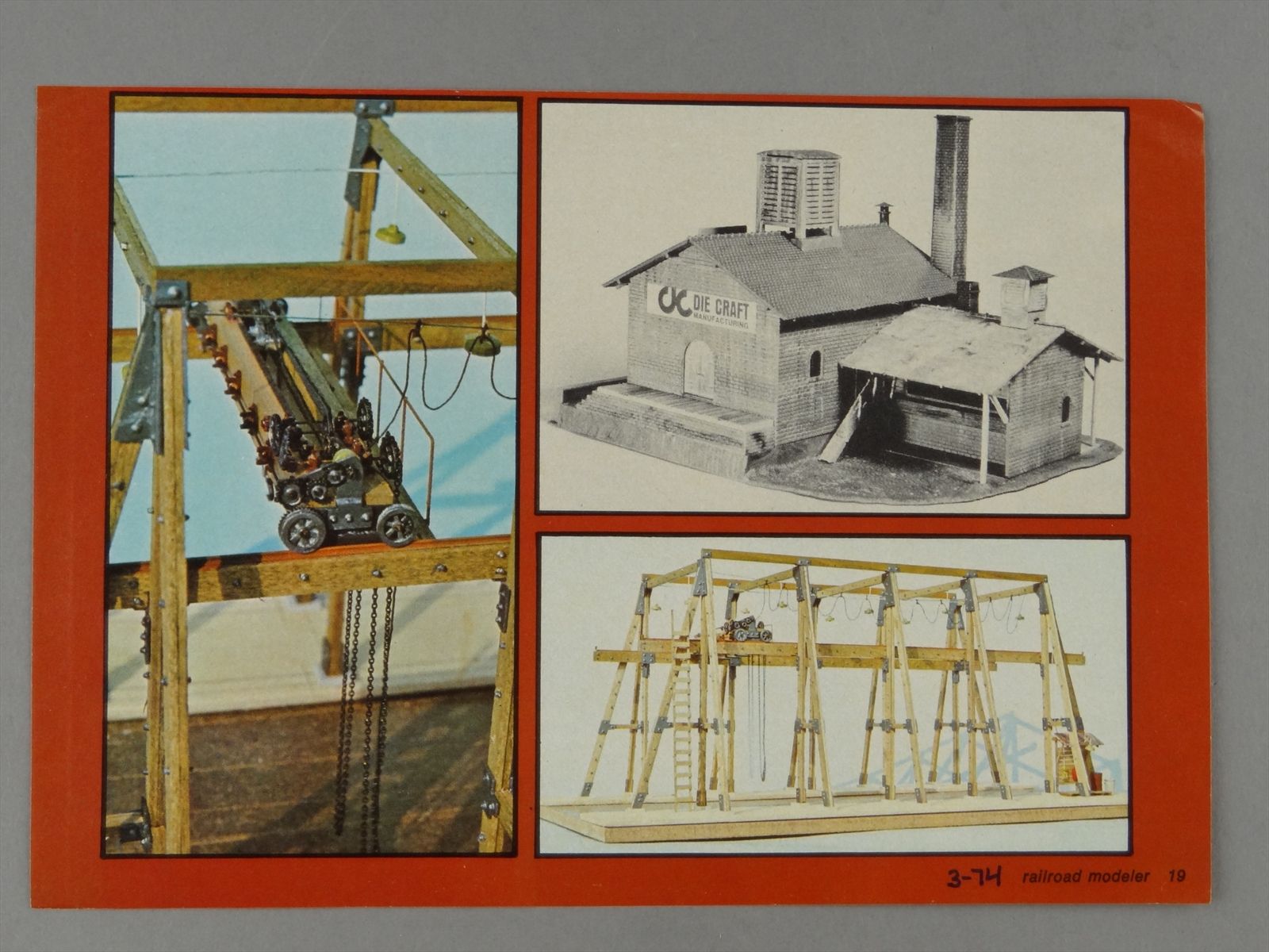 HO Scale Structures Ltd Craftsman Kit #1146 - Timber Gantry
