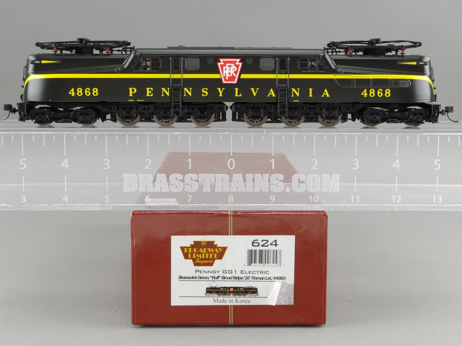 HO Scale Broadway Limited Imports BLI 624 PRR #4868 Pennsy GG1 Electric ...