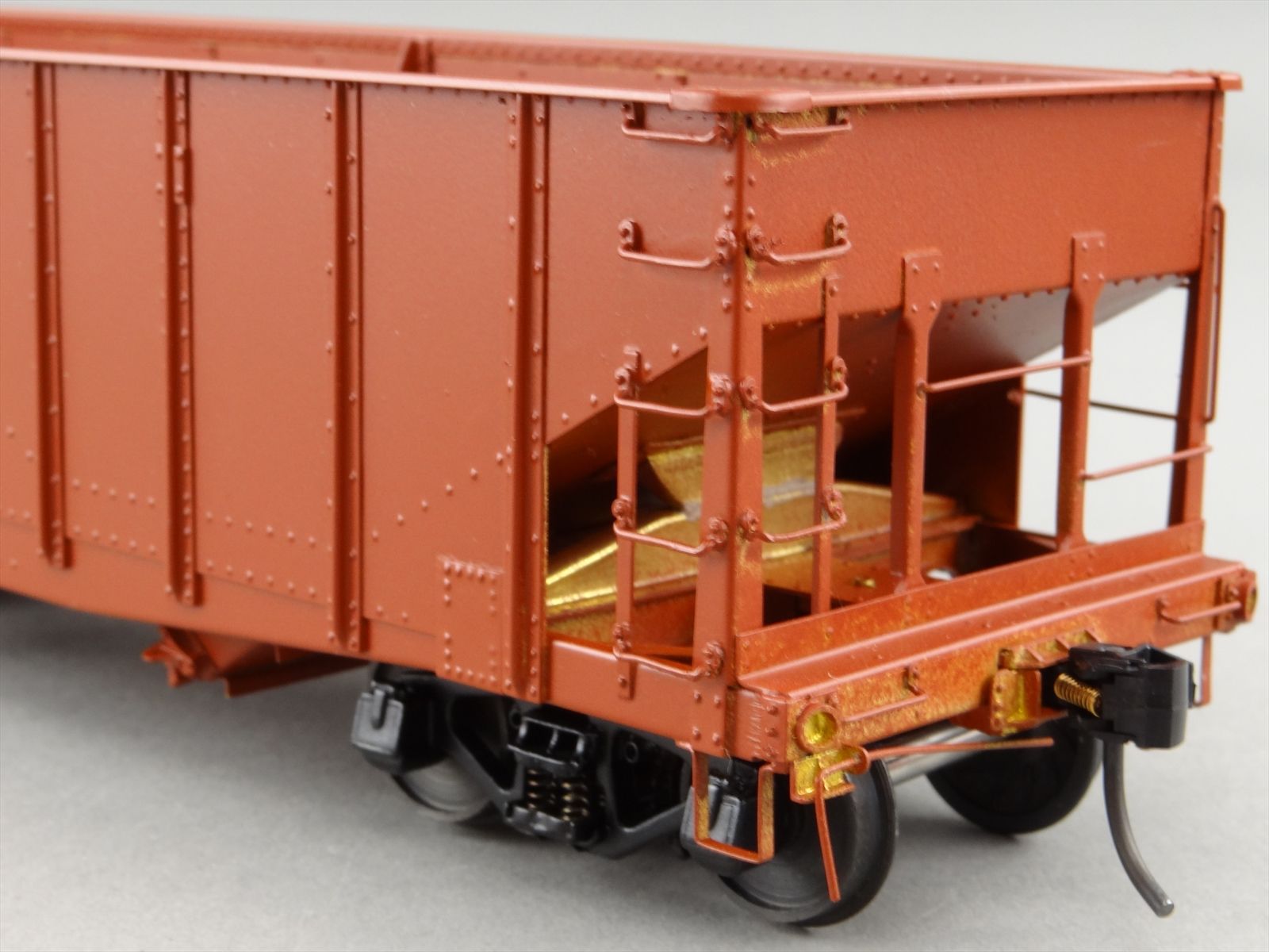 O 2-Rail Brass RYM Rich Yoder PRR Pennsylvania 50-Ton GLCA Hopper