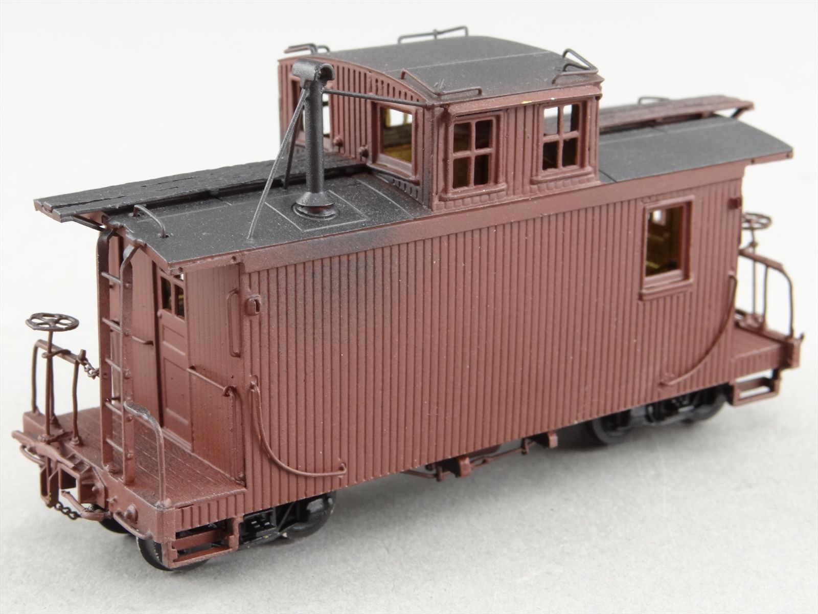 HOn3 Brass Model Train - PSC 15496 D&RGW Rio Grande Short Caboose - Custom
