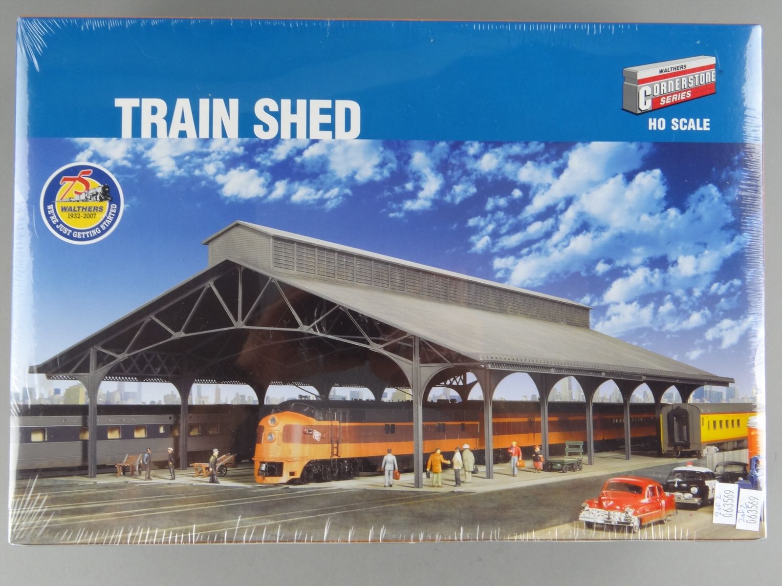 HO Rare Walthers Building Kit #933-2943 Milwaukee Style Station & Train ...
