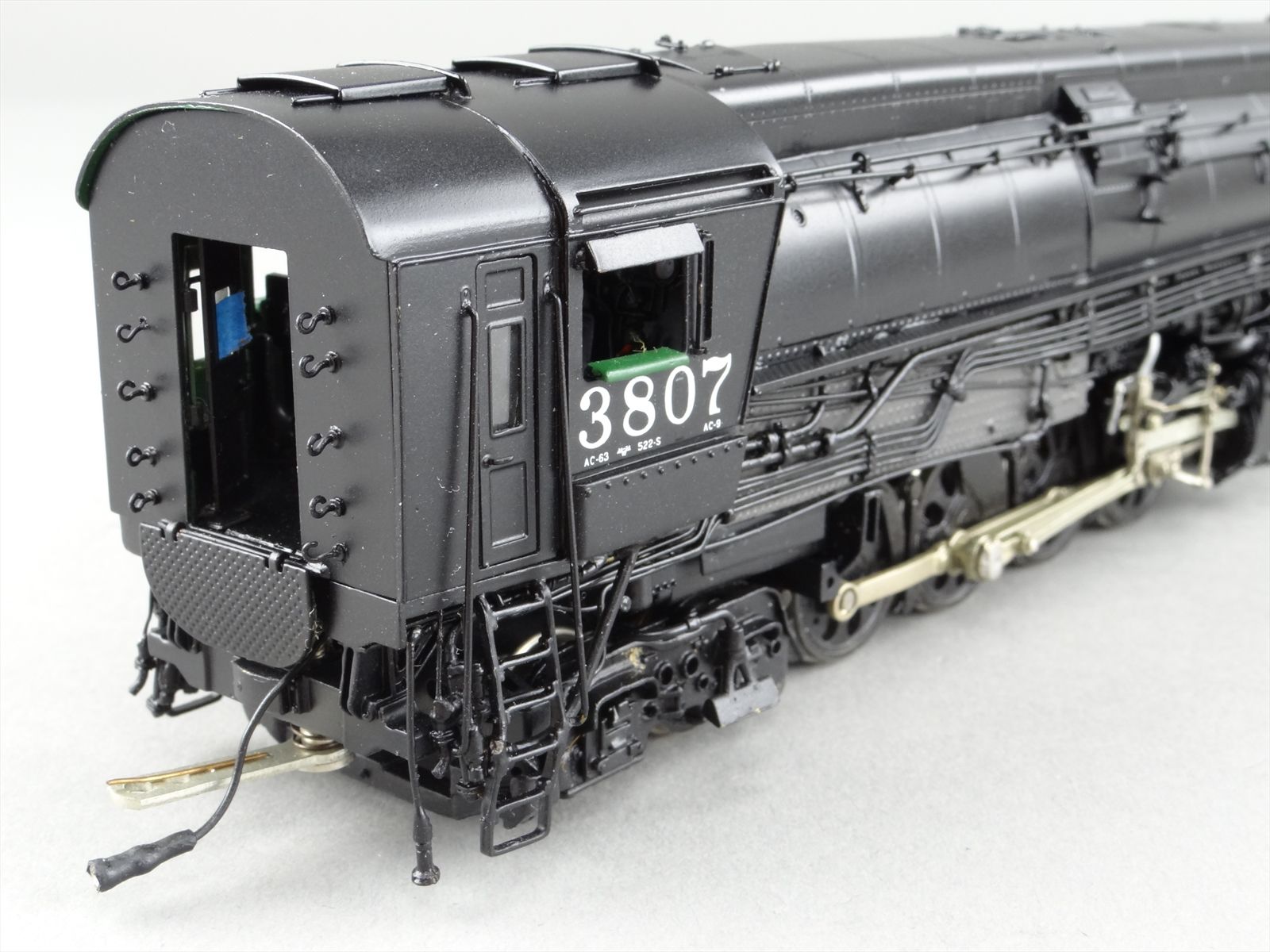 HO Brass Model Train - Key SP Southern Pacific 2-8-8-4 AC-9 #3807 - Oil ...