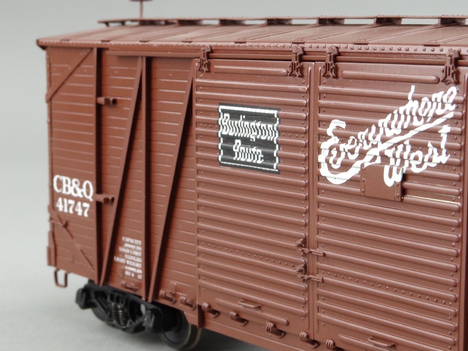 O Scale Brass PSC 15551 Precision Scale Co. 40' AAR 50 Ton Outside ...