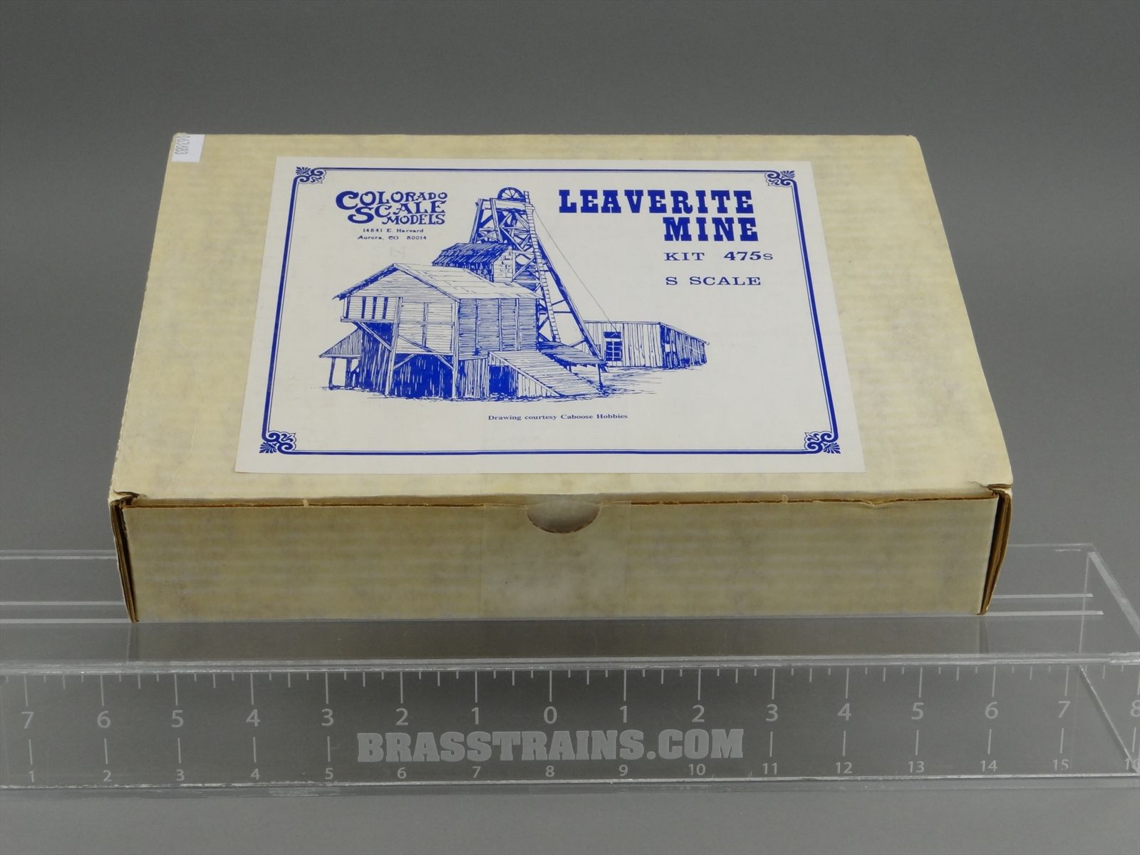 S / Sn3 Colorado Scale Models Craftsman Kit 475s - Leaverite Mine