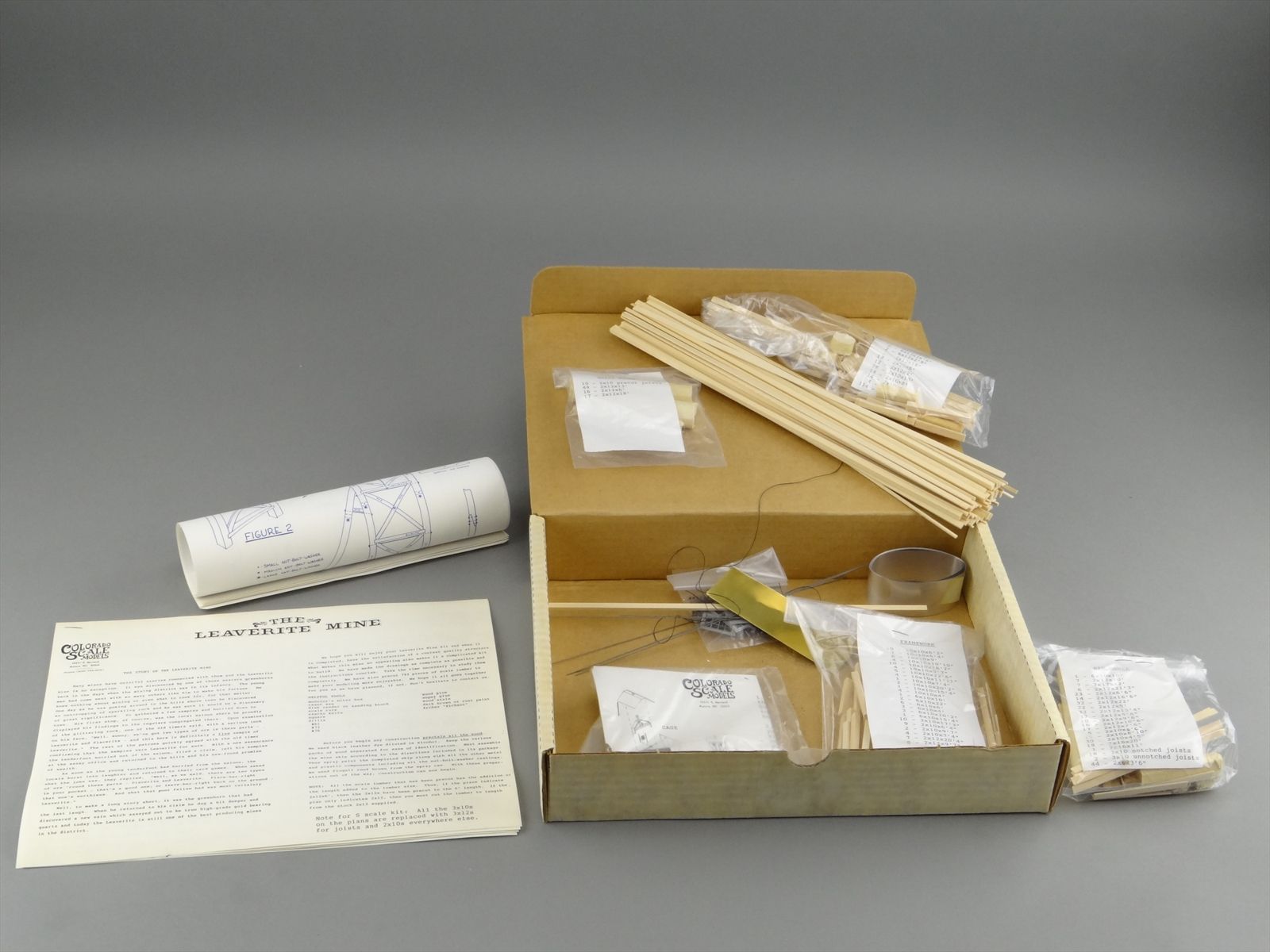 S / Sn3 Colorado Scale Models Craftsman Kit 475s - Leaverite Mine