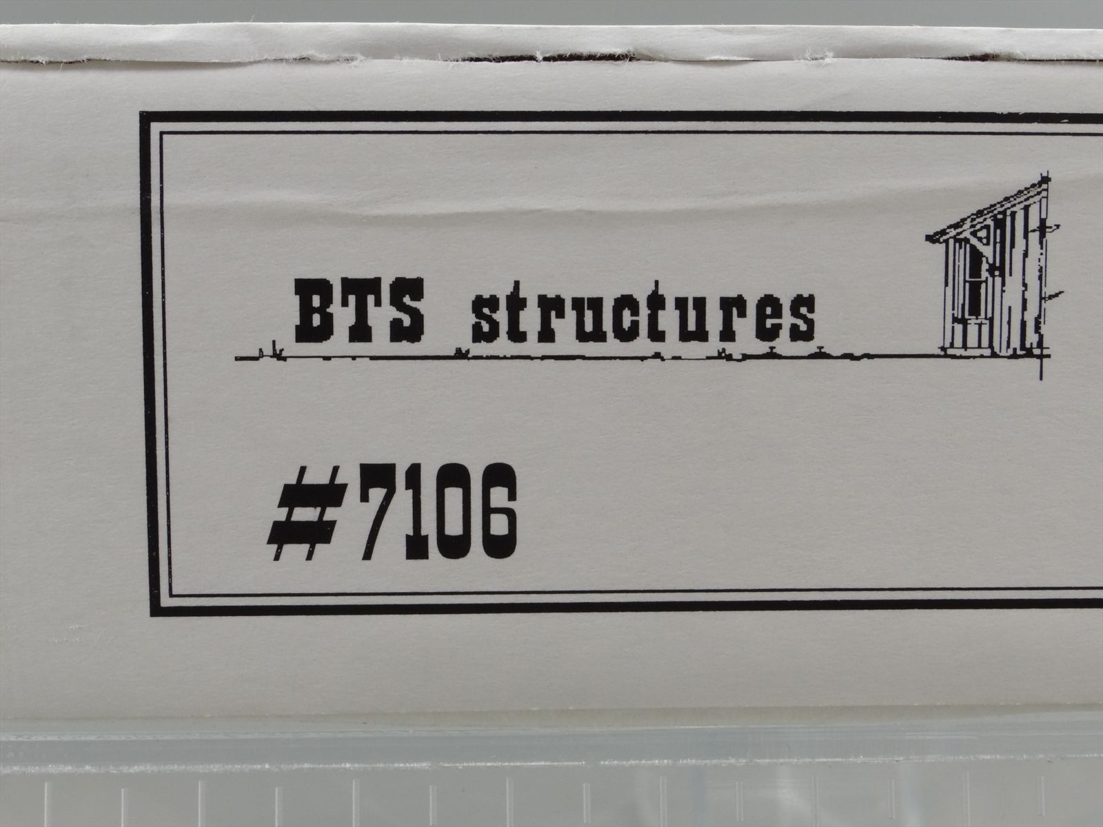 S / Sn3 BTS Structures Craftsman Kit 7106 - Elliott & Sons Supply