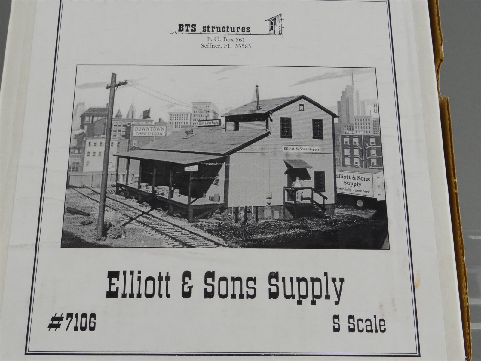 S / Sn3 BTS Structures Craftsman Kit 7106 - Elliott & Sons Supply