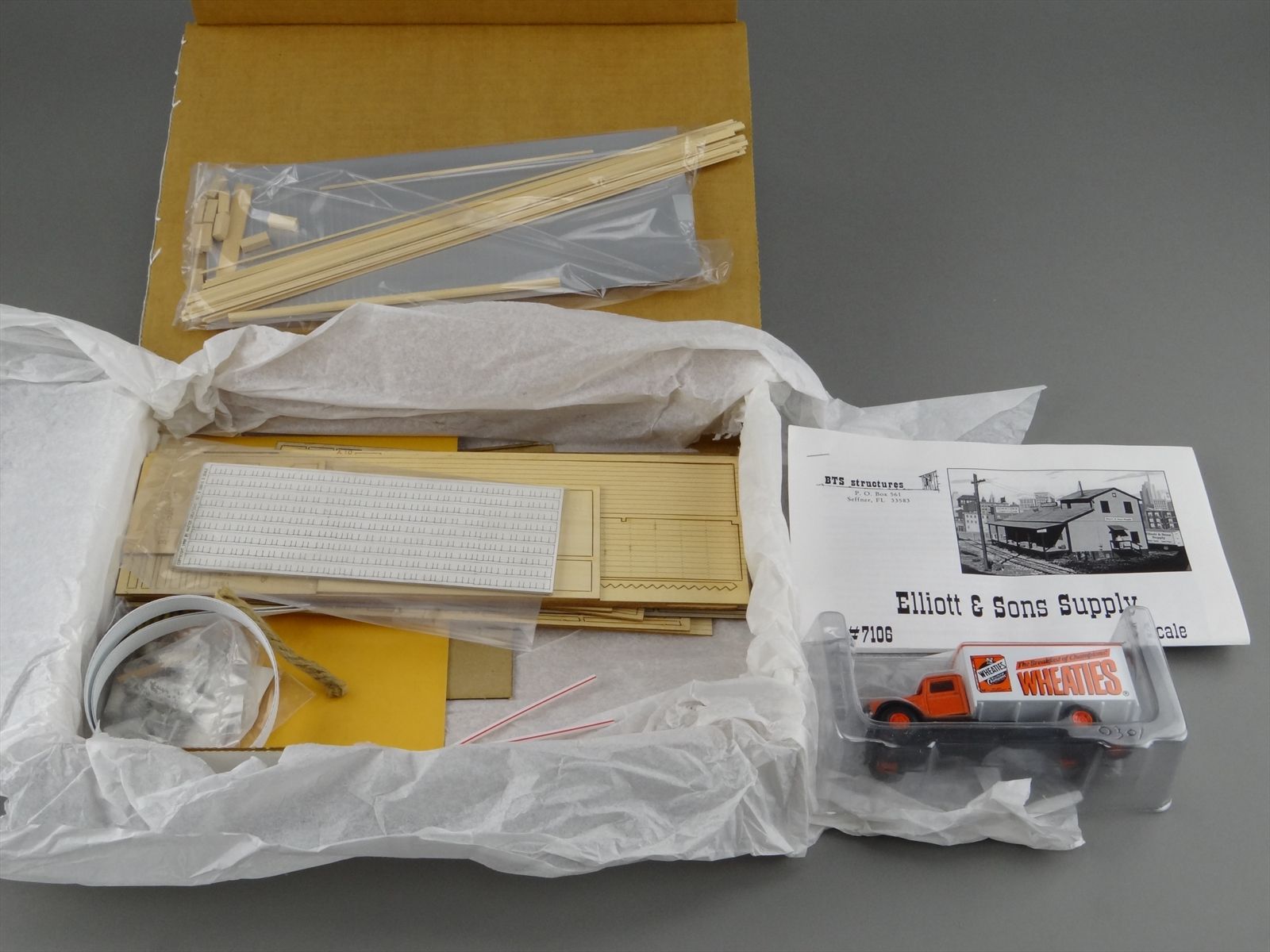 S / Sn3 BTS Structures Craftsman Kit 7106 - Elliott & Sons Supply