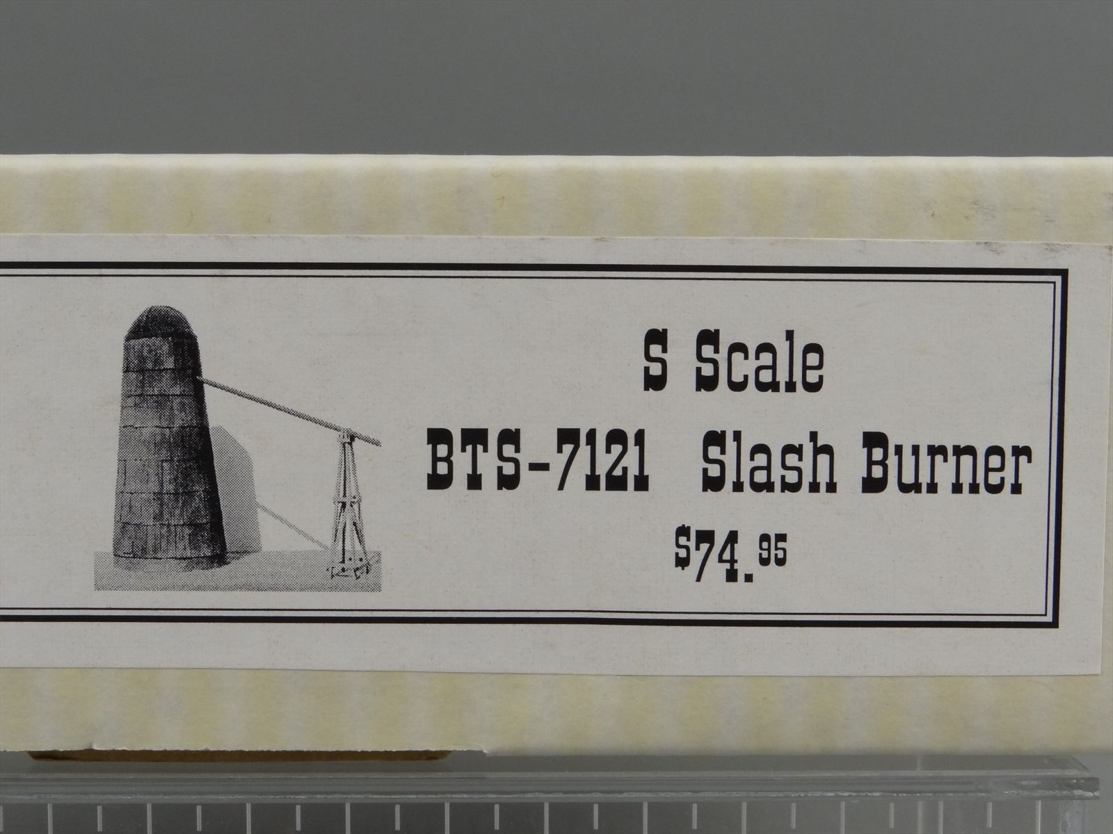 S / Sn3 BTS Structures Craftsman Kit 7121 - Slash Burner