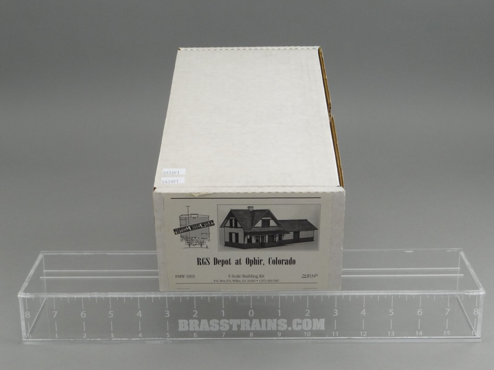 S / Sn3 Scale Foothill Model Works Craftsman Building Kit FMW 1003 ...
